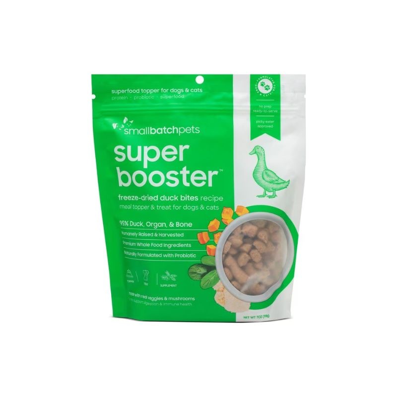 Duck - Super Booster - Freeze Dried Bites - Small Batch : 7 oz ...
