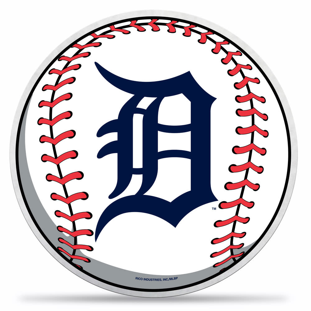 Tigers Pennant Die Cut Baseball - The Split Mitt