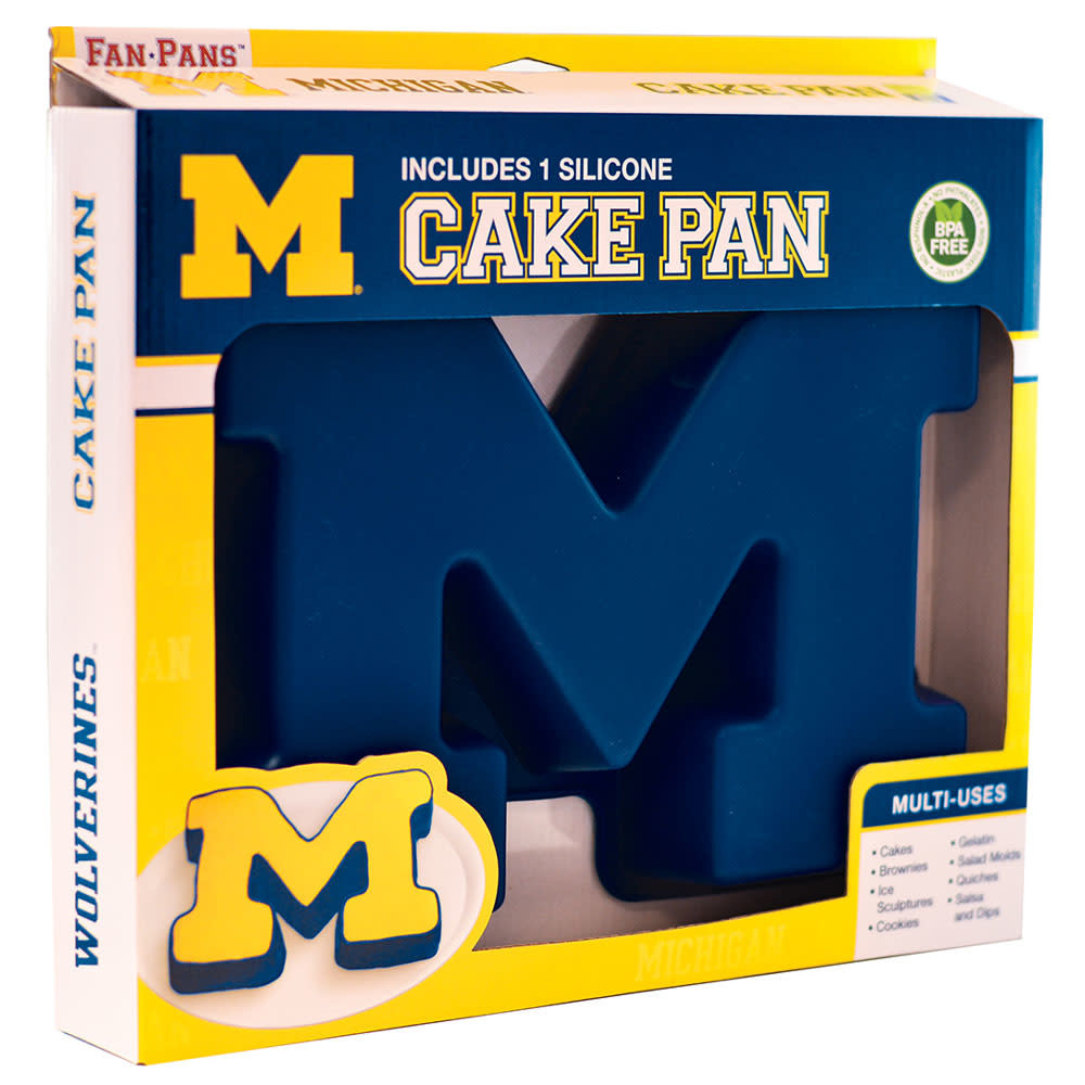 MasterPieces NCAA Michigan Wolverines Kitchen Cake Pan - The Split Mitt