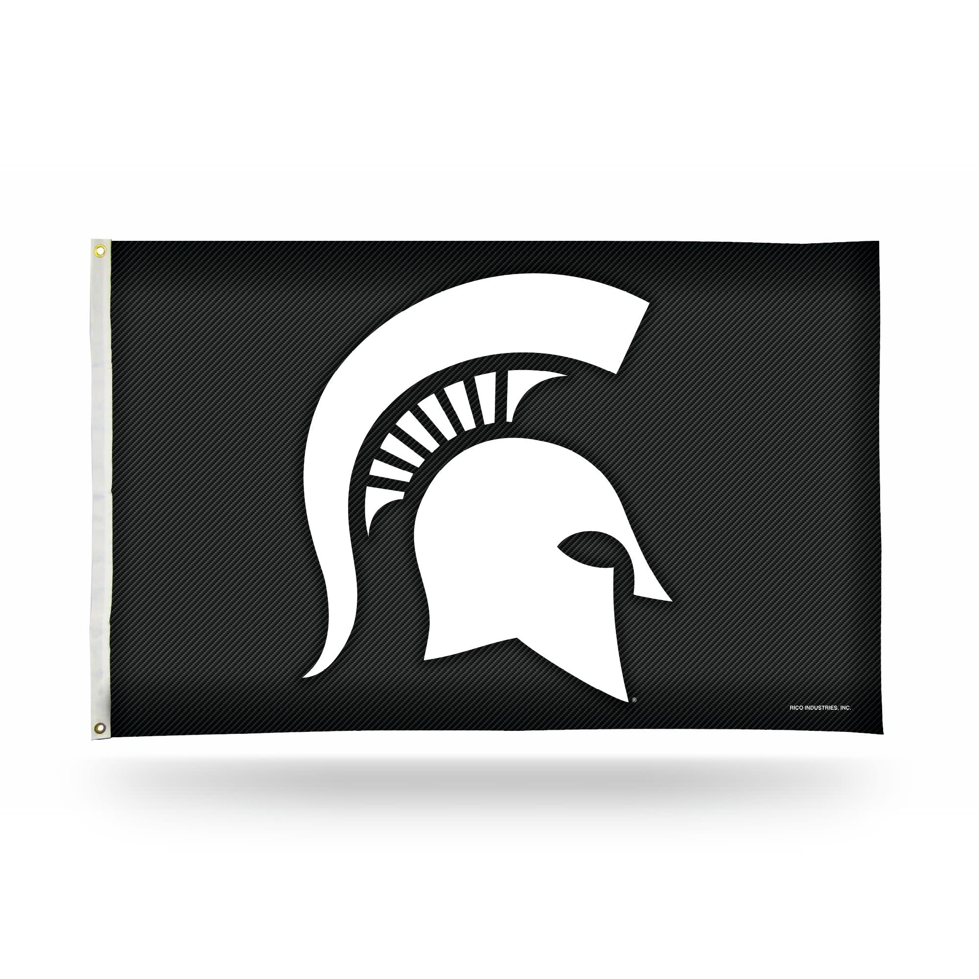 NCAA Michigan State Spartans Carbon Fiber Design Banner Flag 3' X 5 ...