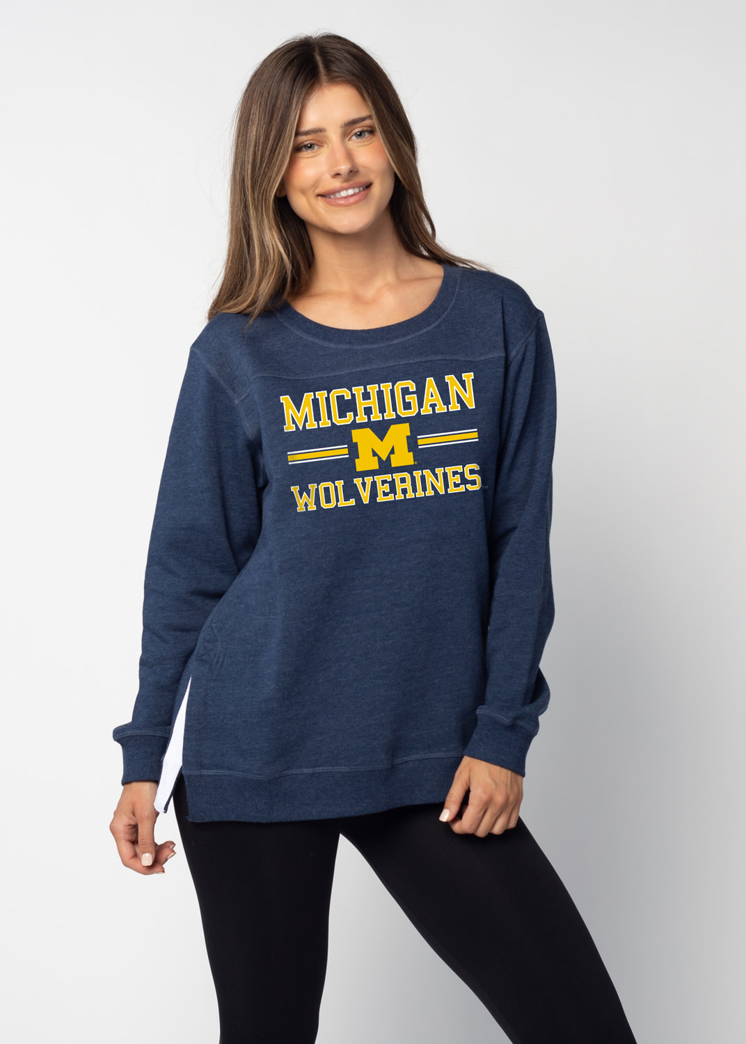 NCAA University of Michigan Women's Back to Basics Tunic - The Split Mitt