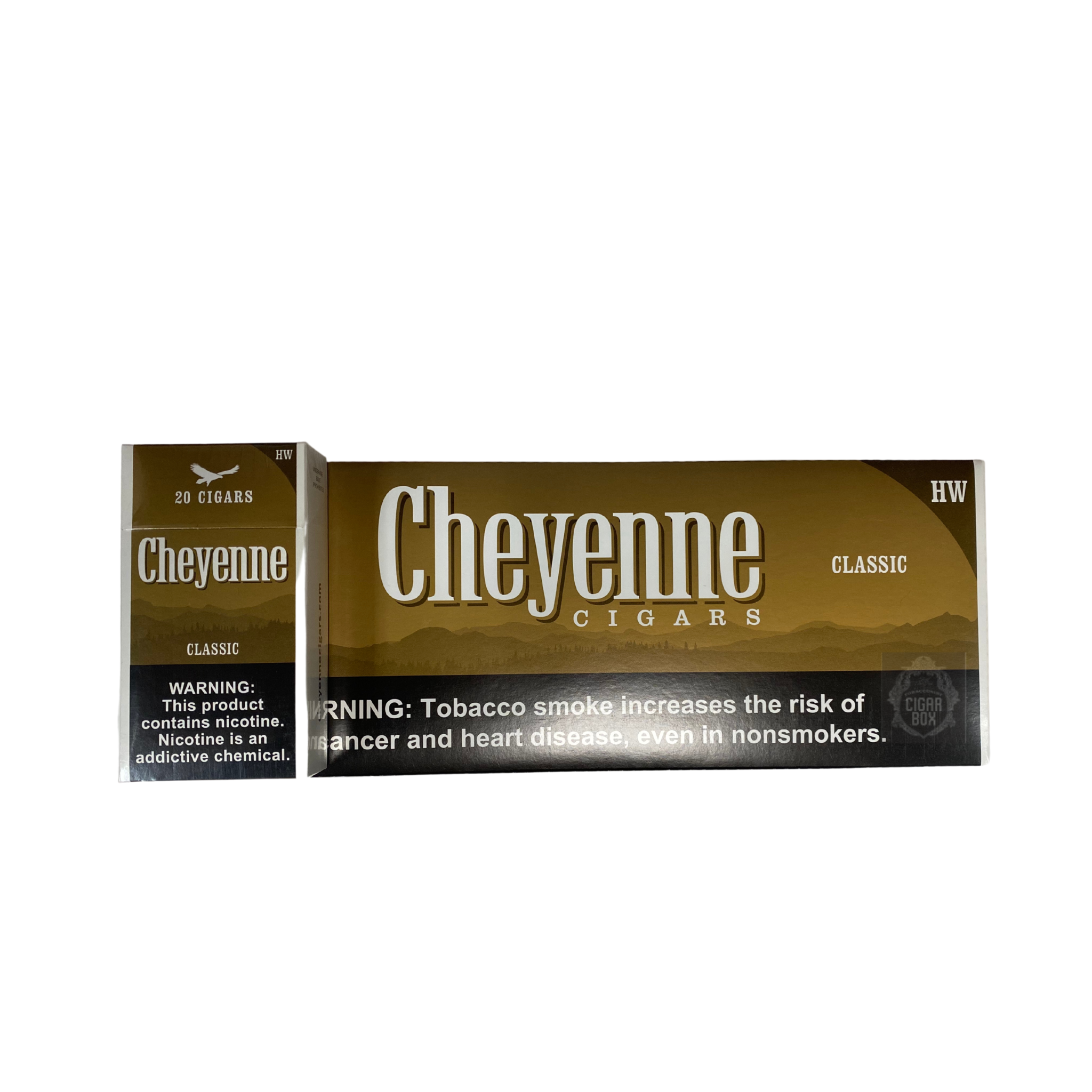 Cheyenne Classic HW Carton - Cigar Box PA
