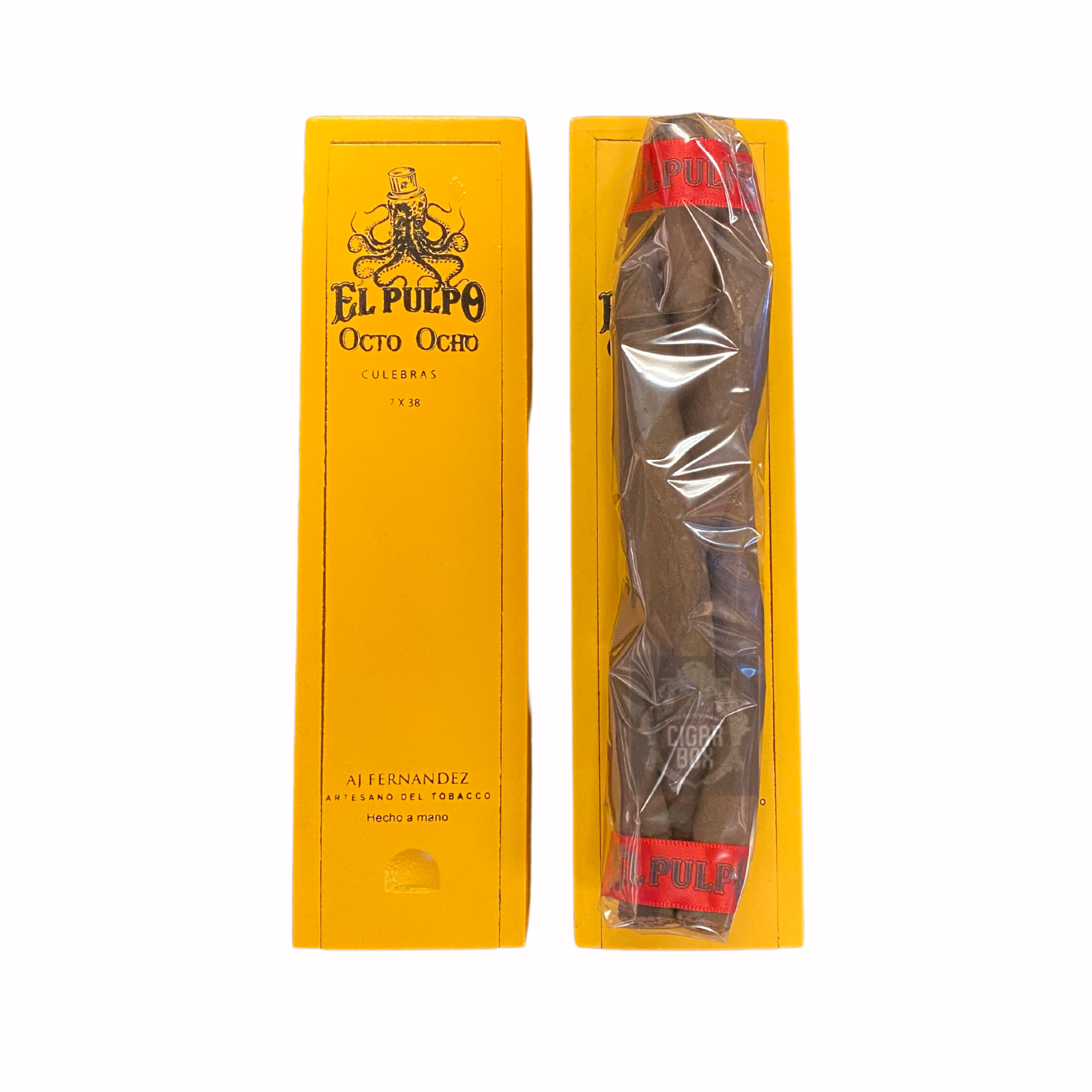 El Pulpo Culebra Octo Ocho Coffin Box - Cigar Box PA