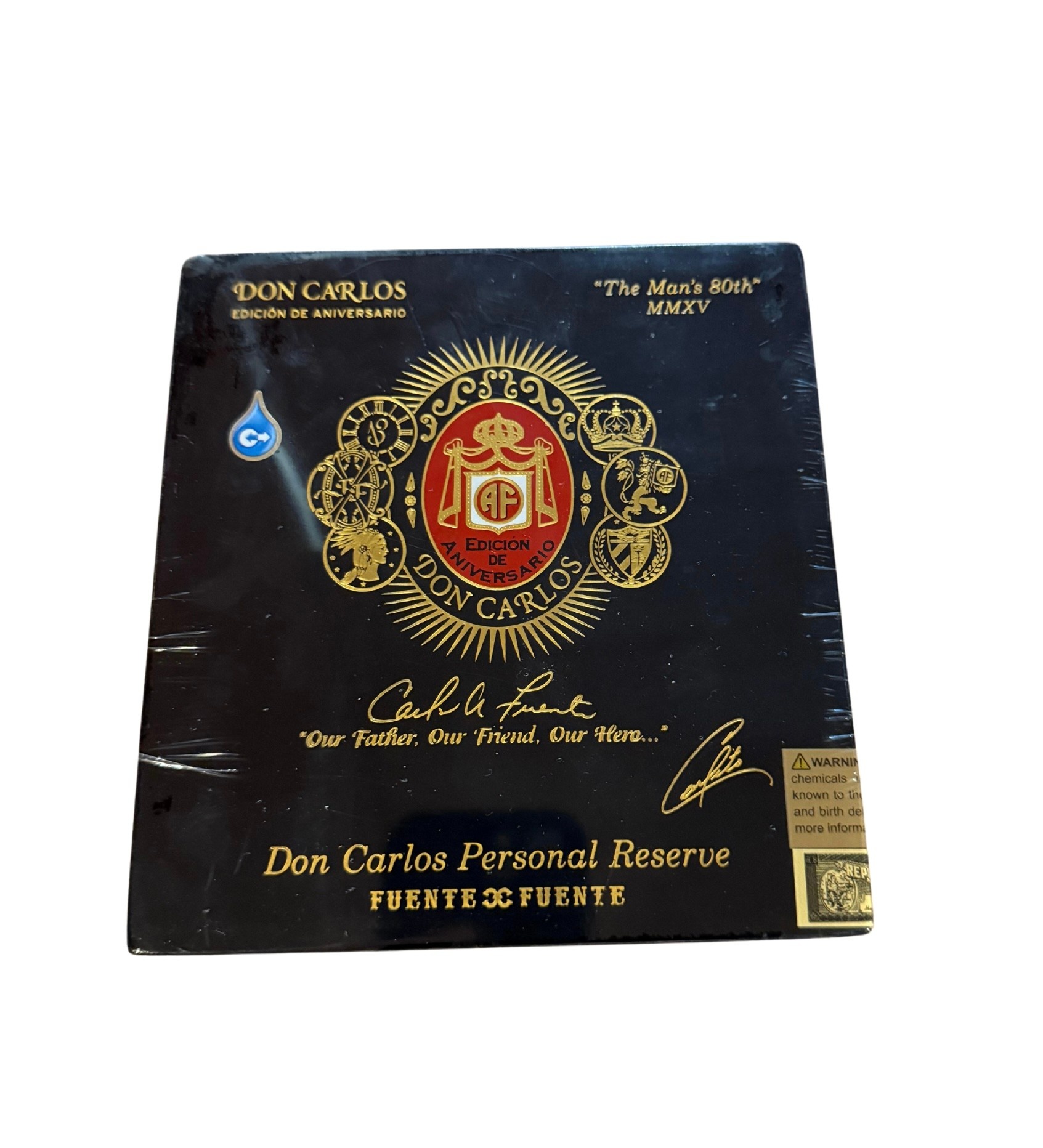 Arturo Fuente Don Carlos Personal Reserve Box of 5 - Cigar Box PA