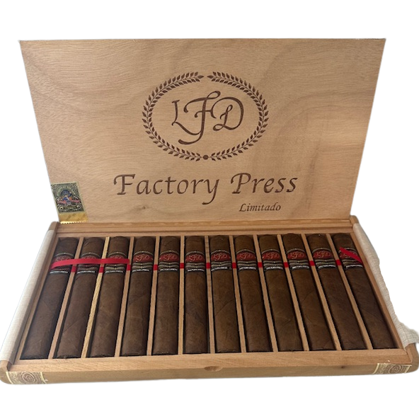 La Flor Dominicana Factory Press Box of 12 - Cigar Box PA