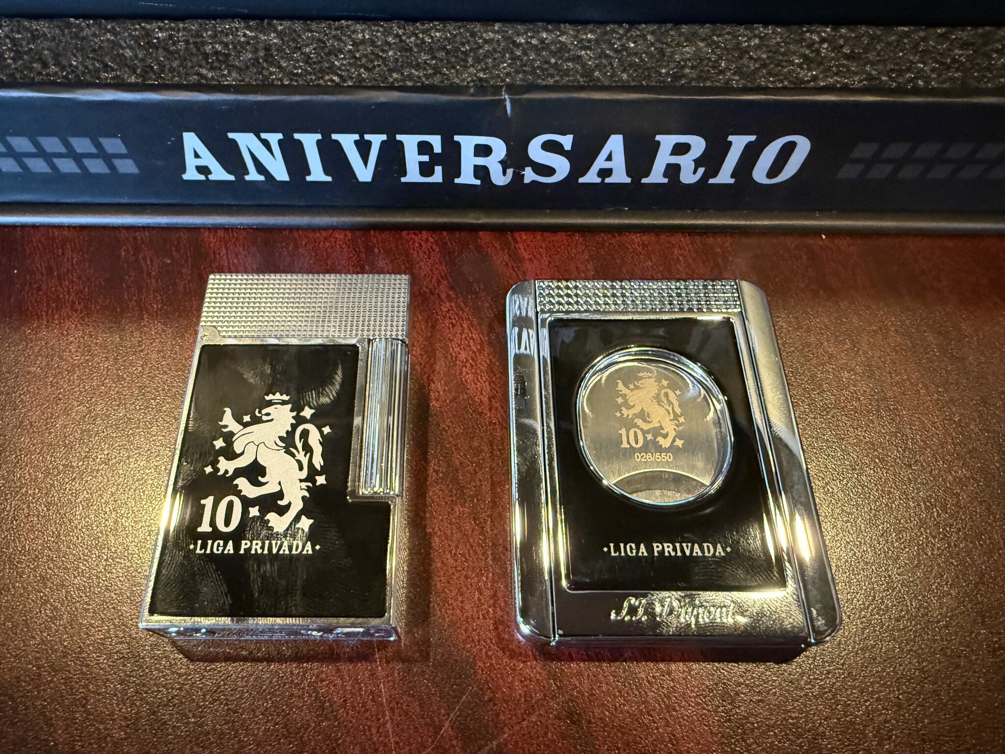 Liga Privada 10 S.T. Dupont Collection - Cigar Box PA