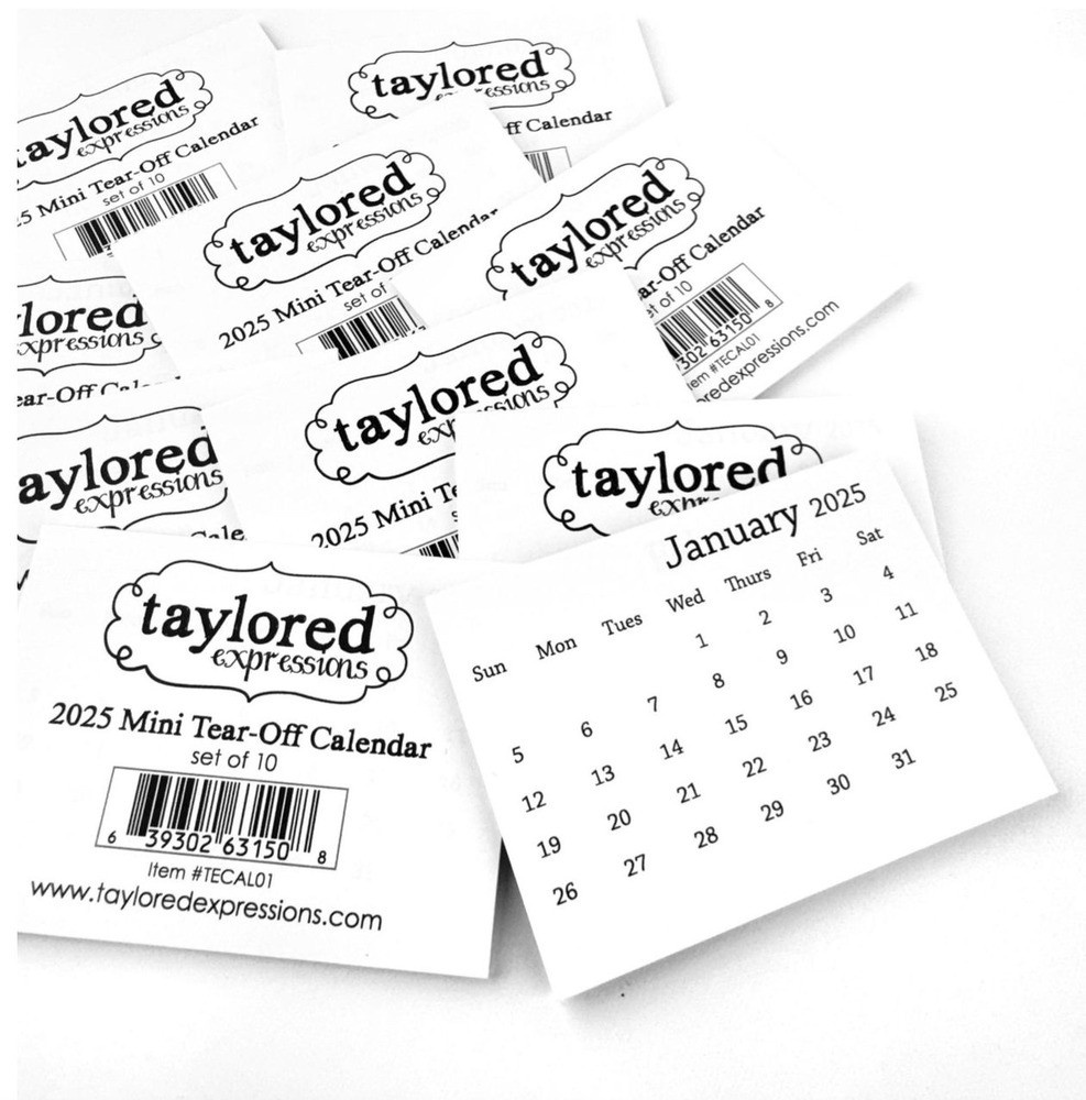 Mini Tear-Off Calendars, 2025 - Memories and More