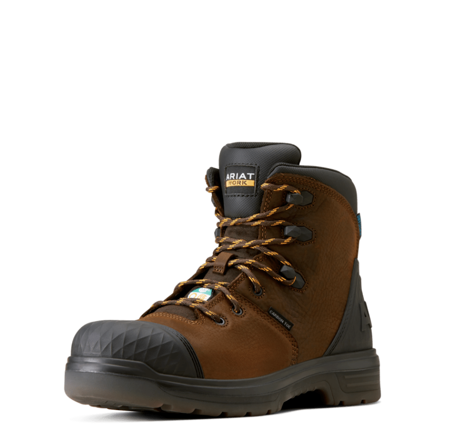 Ariat Mens Turbo Outlaw 6" CSA Waterproof Carbon Toe Work Boot - Howell ...