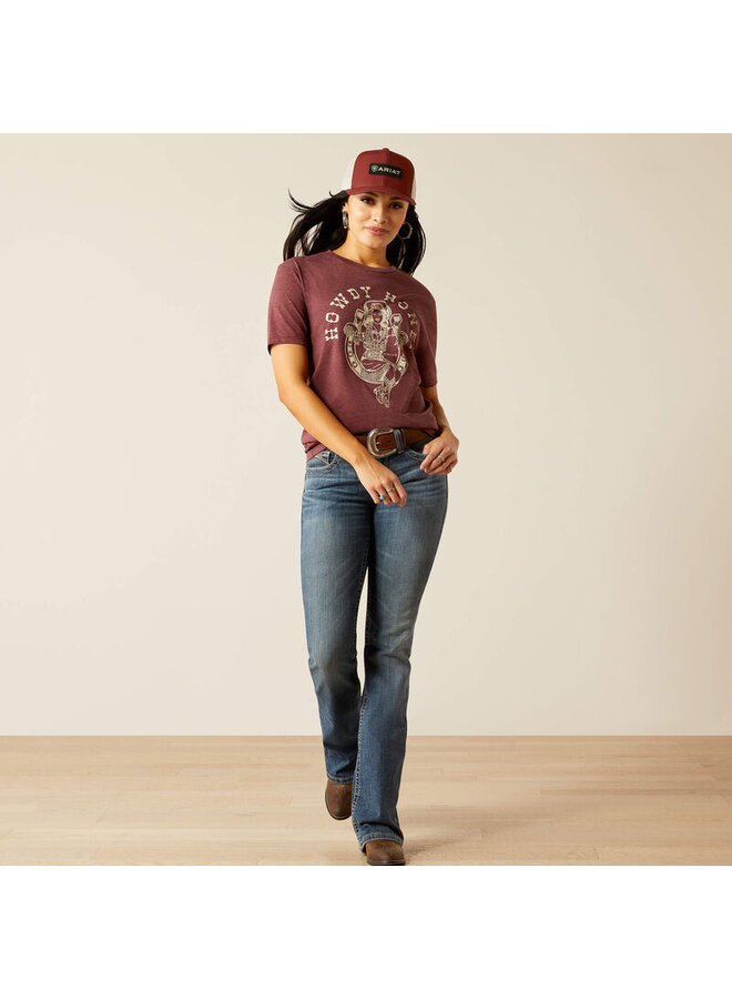 Ariat Ladies' Rodeo Sweetie T-Shirt - Howell Western Wear Ariat Ladies' Rodeo Sweetie T-Shirt - Howell Western Wear