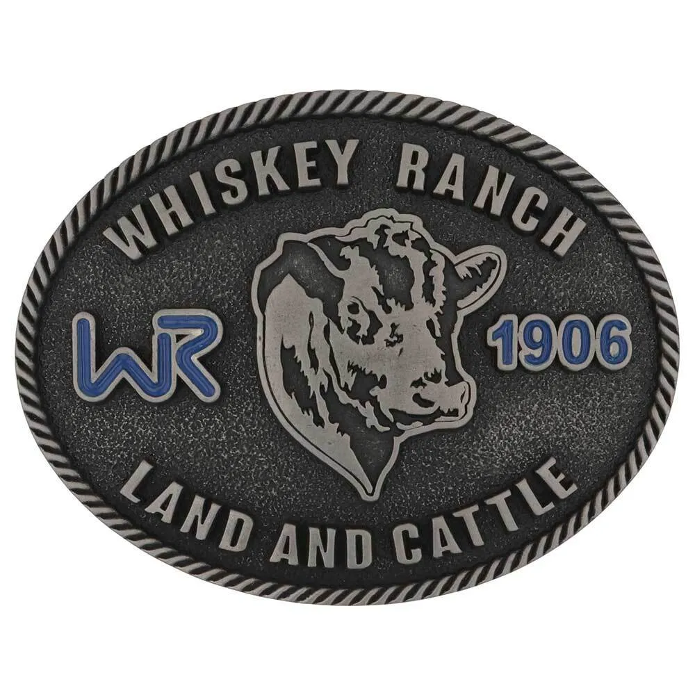 Montana Silversmiths Land & Cattle Whiskey Ranch Buckle - Howell ...