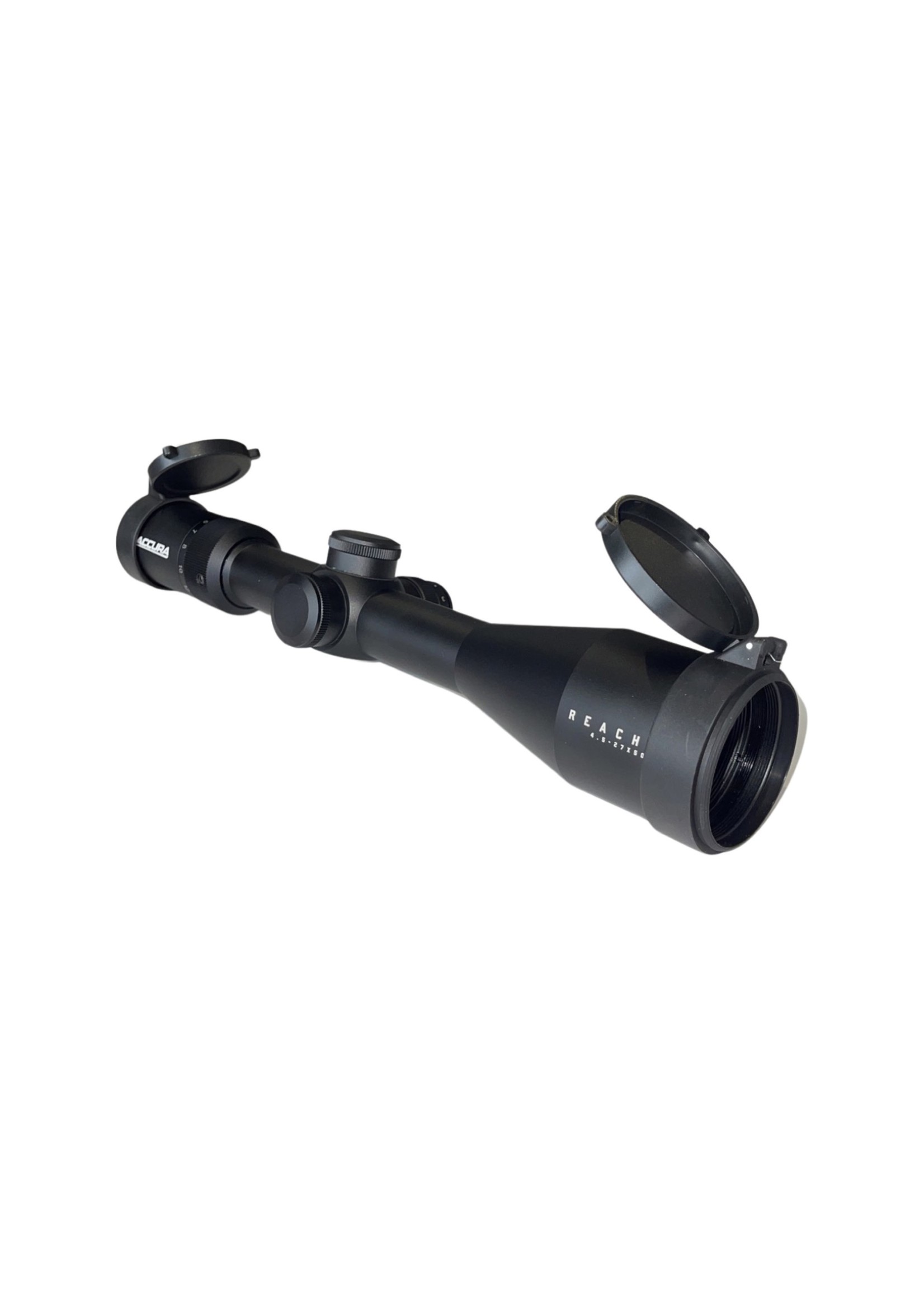 Accura Optics 4.5-27x50 Reacher - BDC Reticle - Shooters Shed
