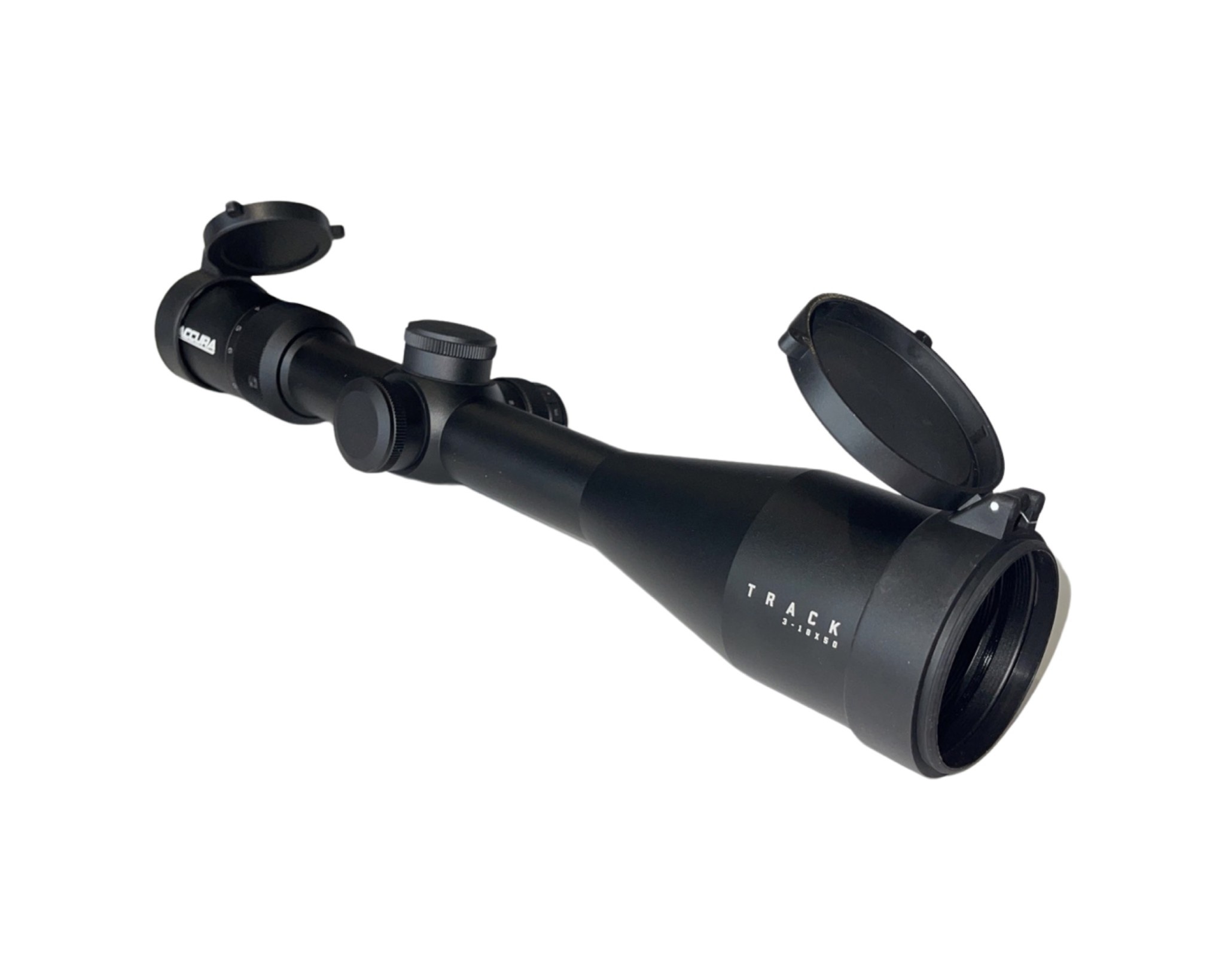 Accura Optics 3-18x50 Tracker - G4 Reticle - Shooters Shed