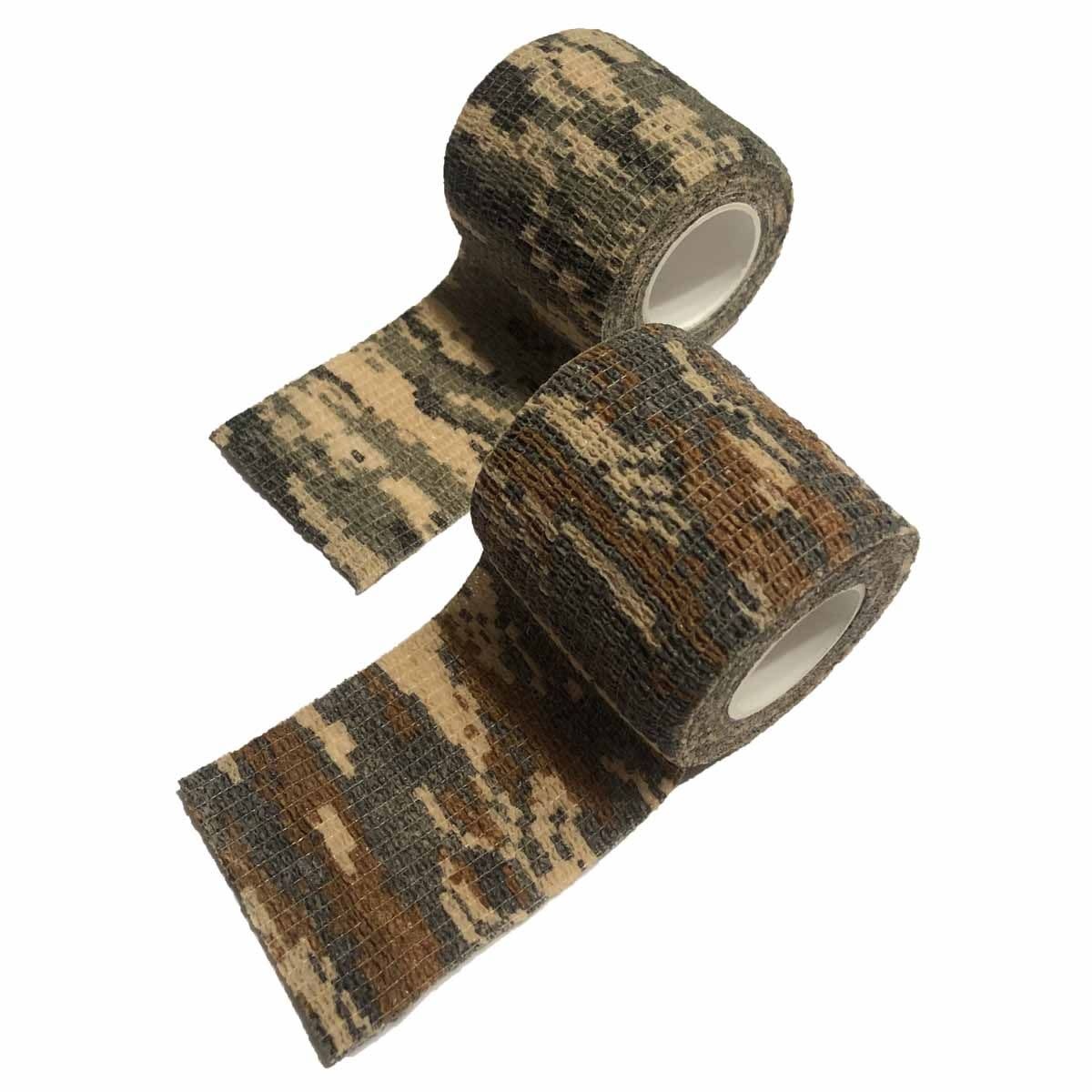 Cling Tape (Brown Camo) - Soft Cling No sticky residue - Shooters Shed
