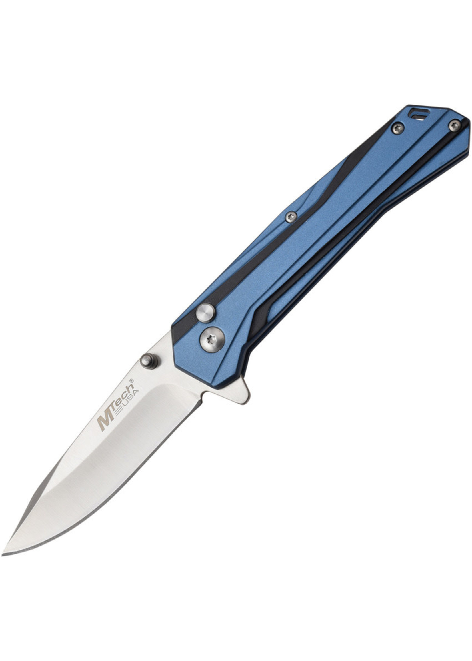 M-Tech USA MTech Ball Bearing Pocket Knife Blue - Shooters Shed