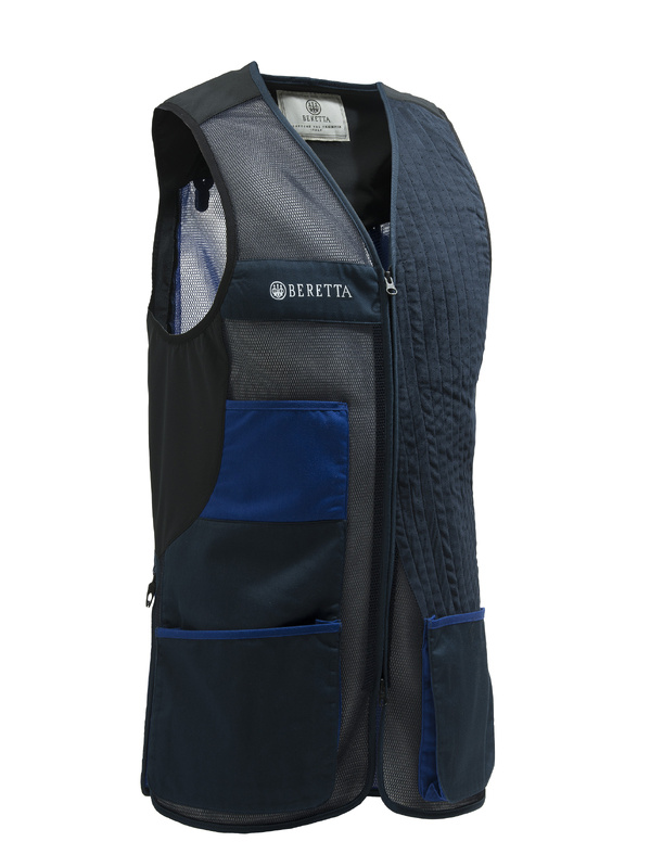 Beretta Left-handed Men’s Uniform Pro Royal Blue Shooting Vest - XLarge ...