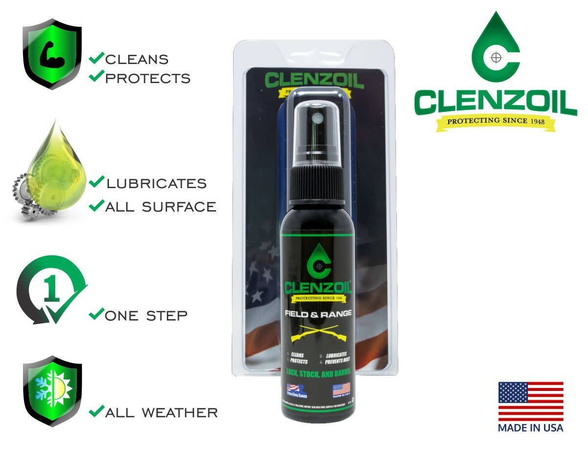 Clenzoil Field and Range Lubricant Needle Oiler 1oz - Shooters Shed