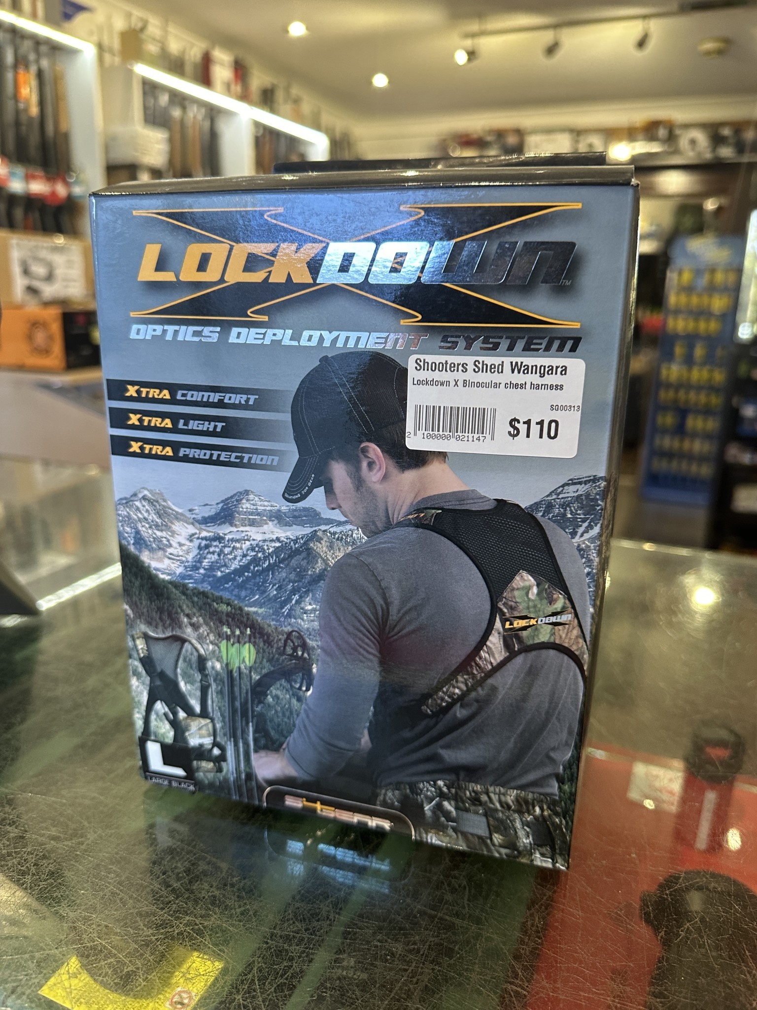 Lockdown X Binocular Chest Harness - Shooters Shed