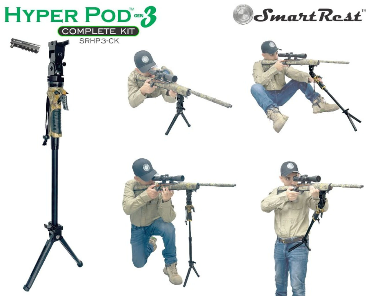 EagleEye/MaxBox Smart Rest Hyper Pod Gen 3 - Complete Kit - Shooters Shed