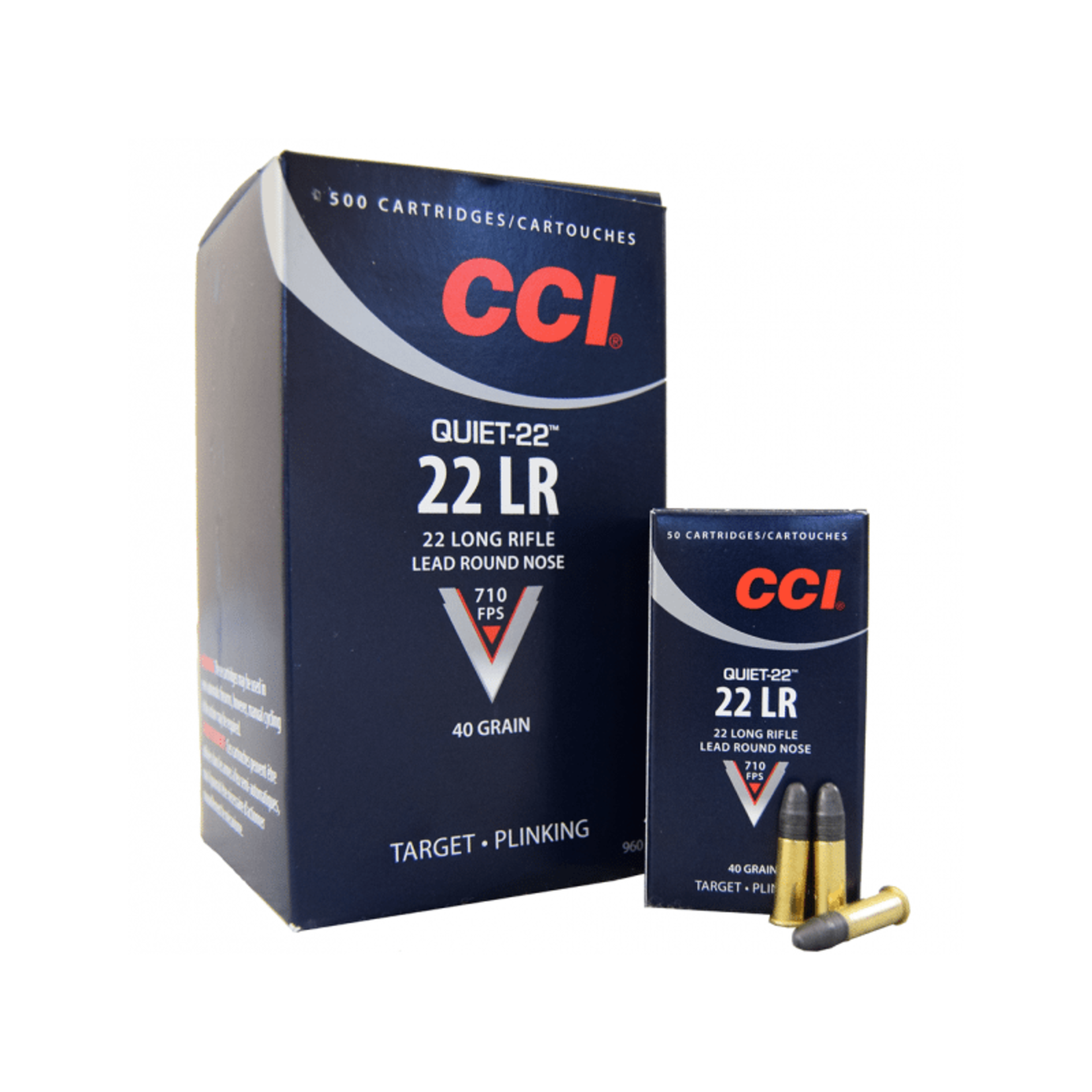 CCI Quiet 22lr 40gr 710fps - 50 pack - Shooters Shed