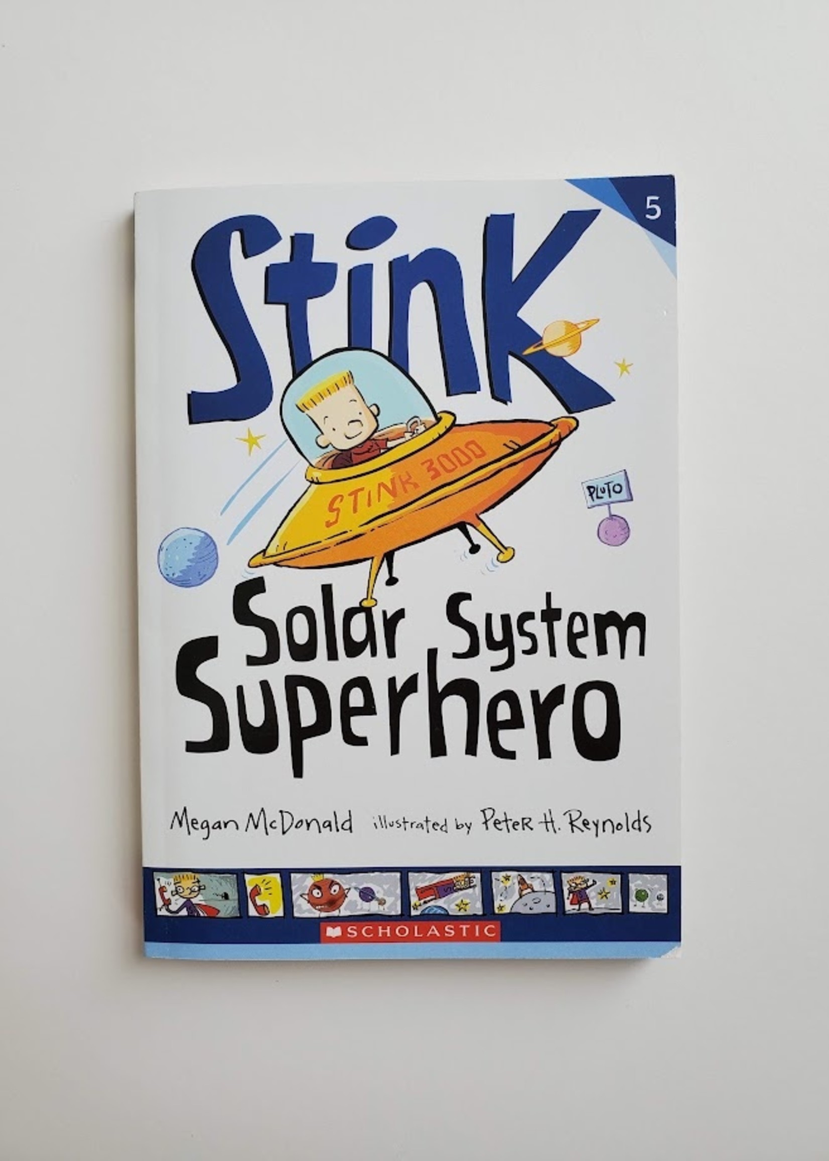 Stink Solar System Superhero