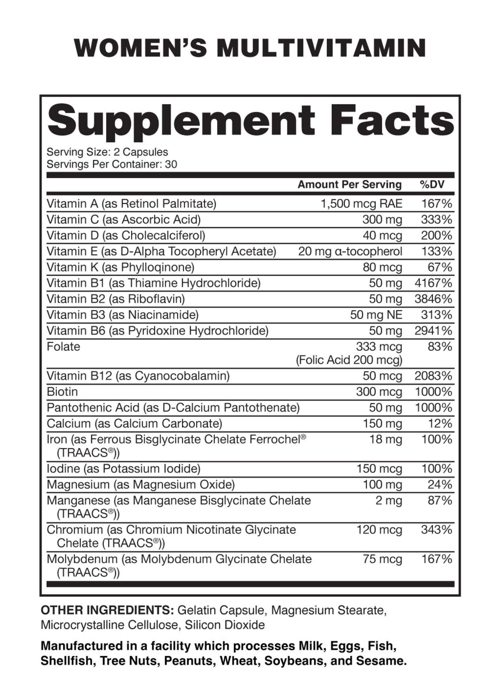 MISS ONE - Rock's Discount Vitamins