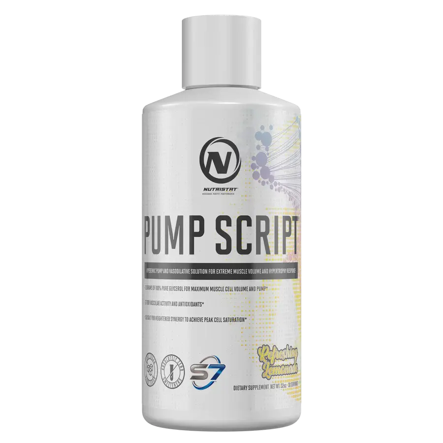 Nutristat Pumpscript Refreshing Lemonade - Rock's Discount Vitamins
