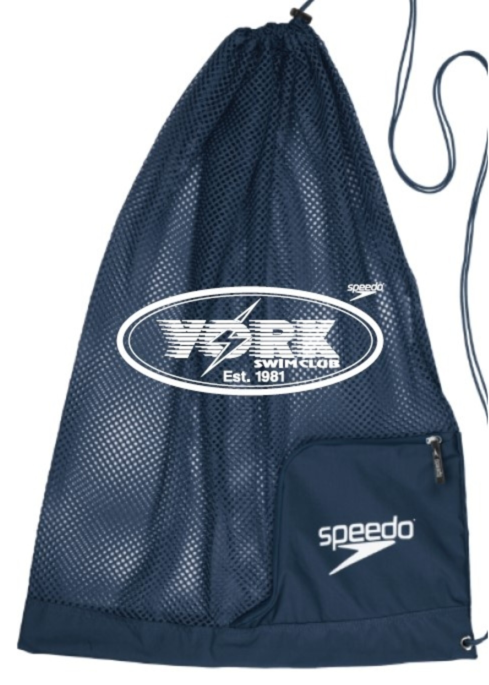 YORK Mesh Equipment Bag Navy - Sport Fair Swimwear Inc.