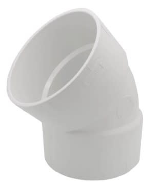 8 IN PVC SCHEDULE 40 DWV 45 DEGREE ELBOW - CTC PLUMBING SUPPLY, LLC