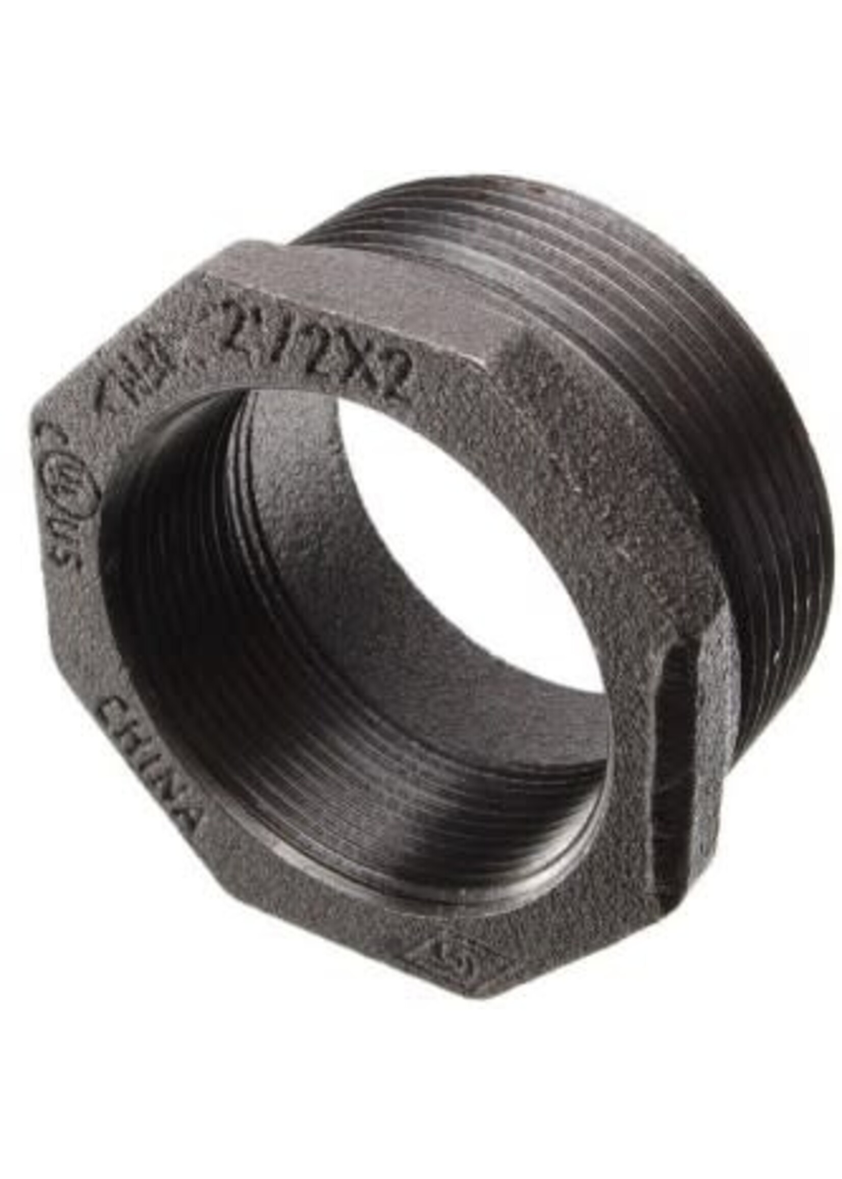 2 1/2 IN X 2 IN BLACK IRON BUSHING - CTC PLUMBING SUPPLY, LLC