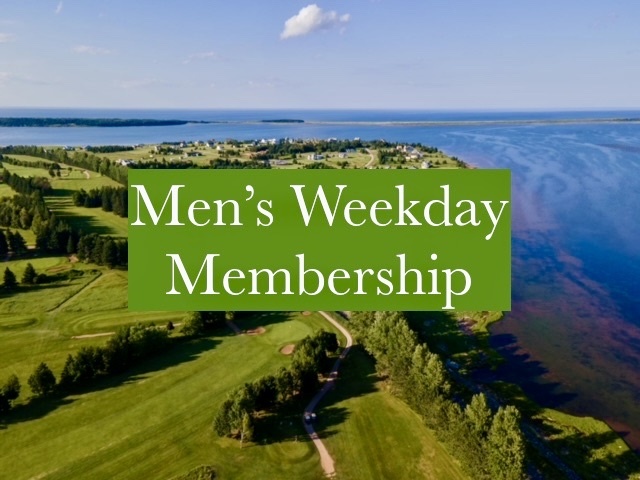 Men's Mon-Fri Membership with Shared Cart 2025 - Rustico Resort