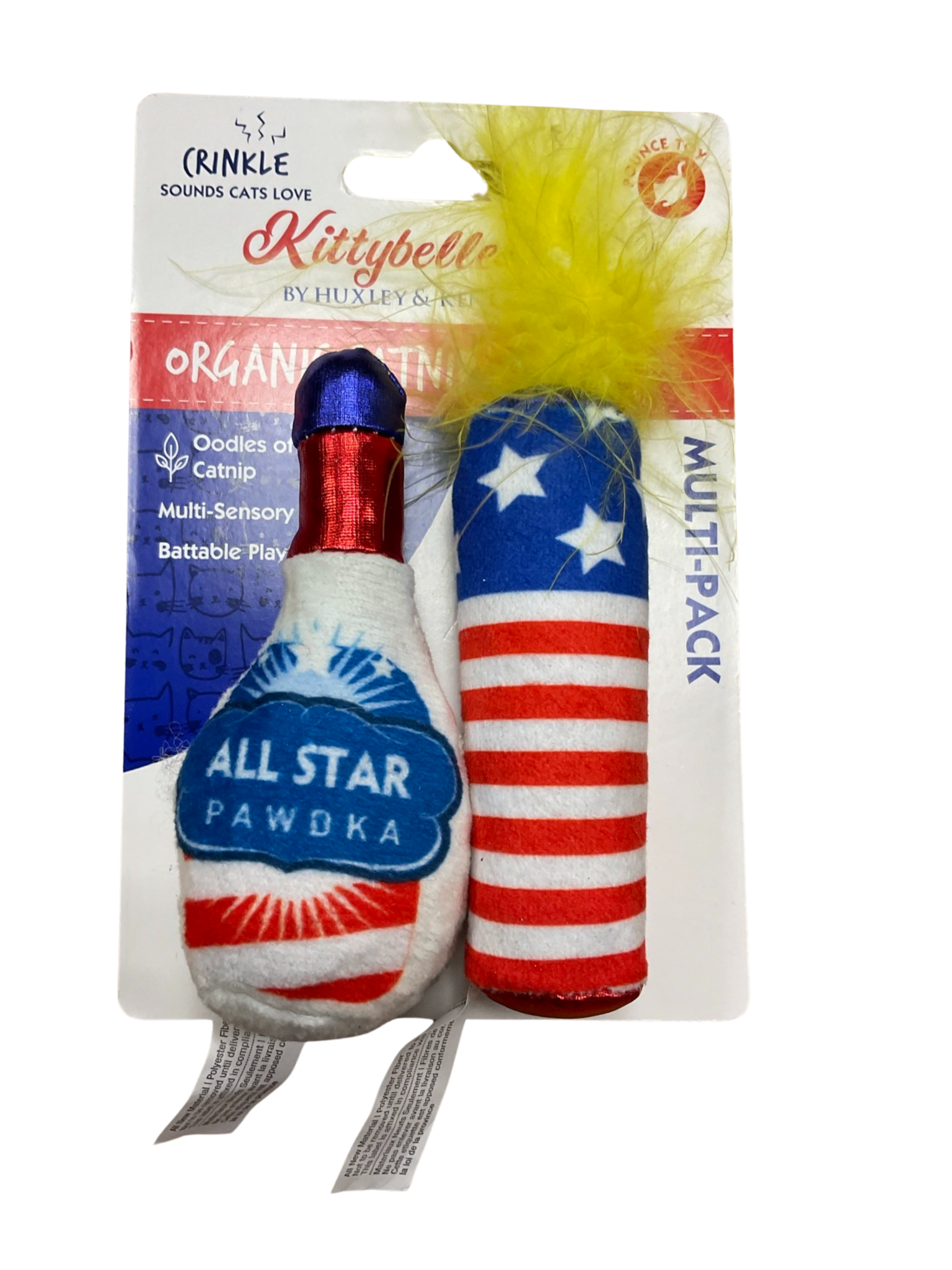 Kittybelle's Firecracker 2 pack - Animal Rescue League of Iowa