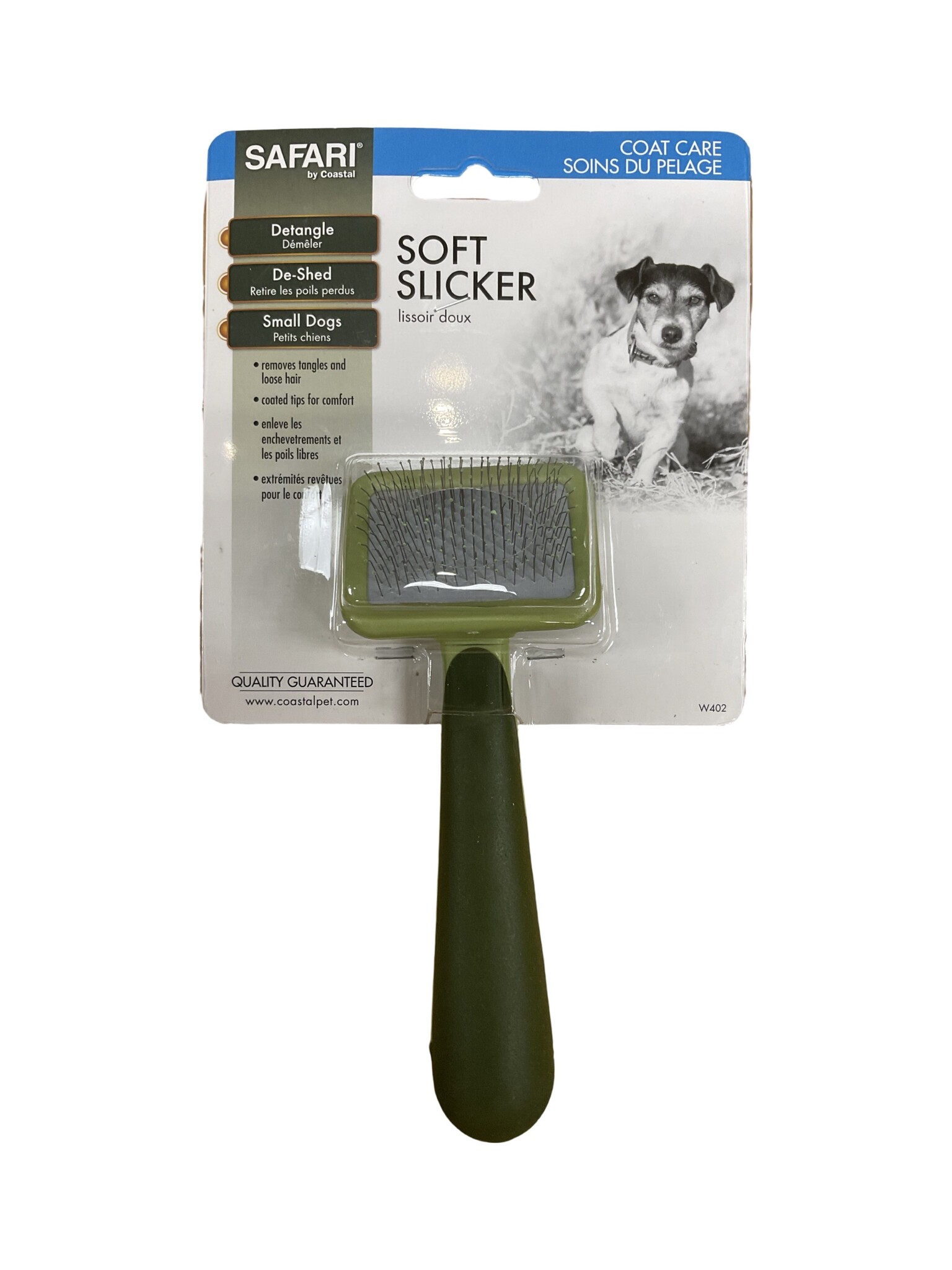 Safari Soft Slicker Dog Brush - Animal Rescue League of Iowa