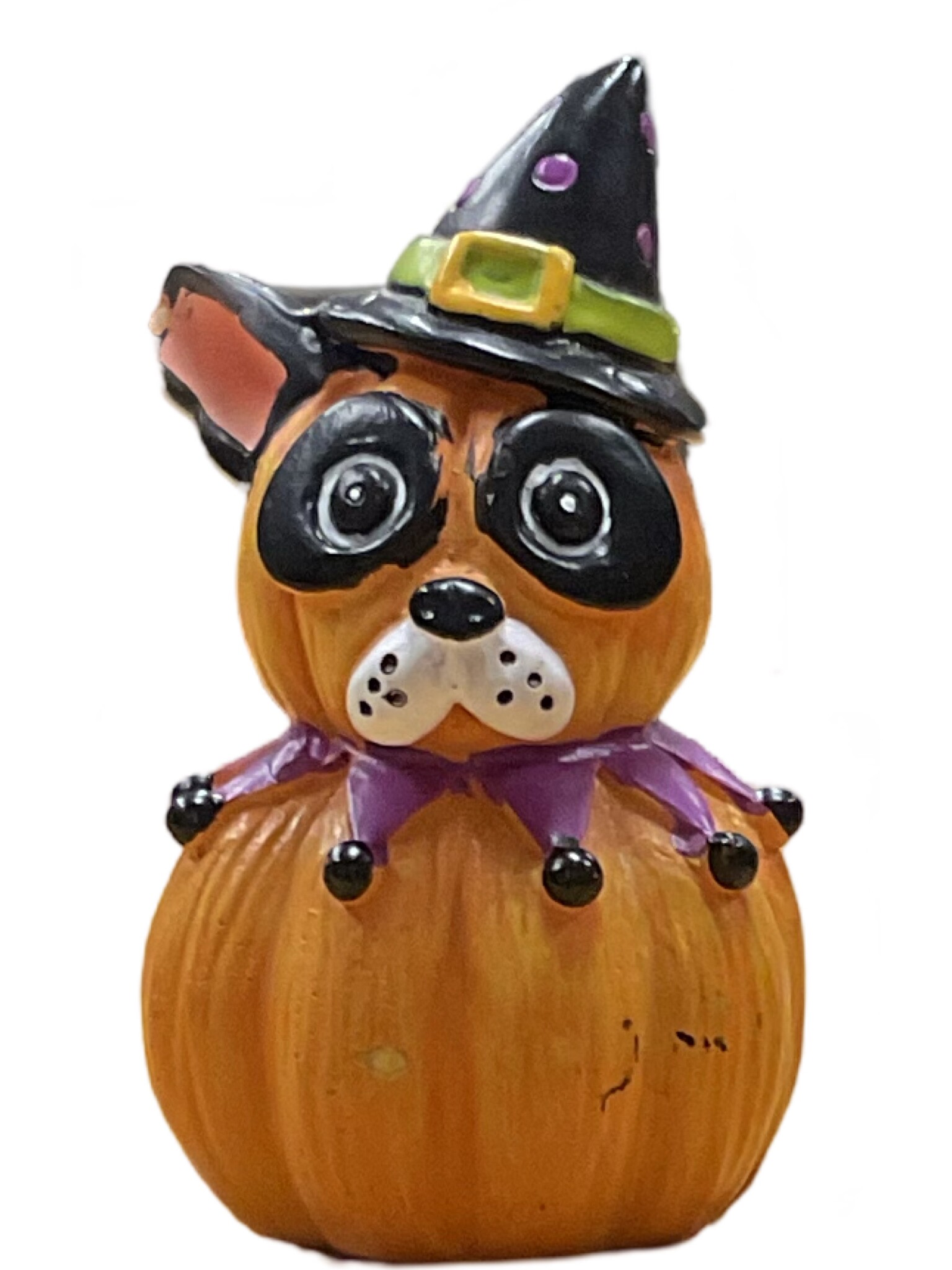 Ganz Dog Pumpkin Figurine - Animal Rescue League of Iowa