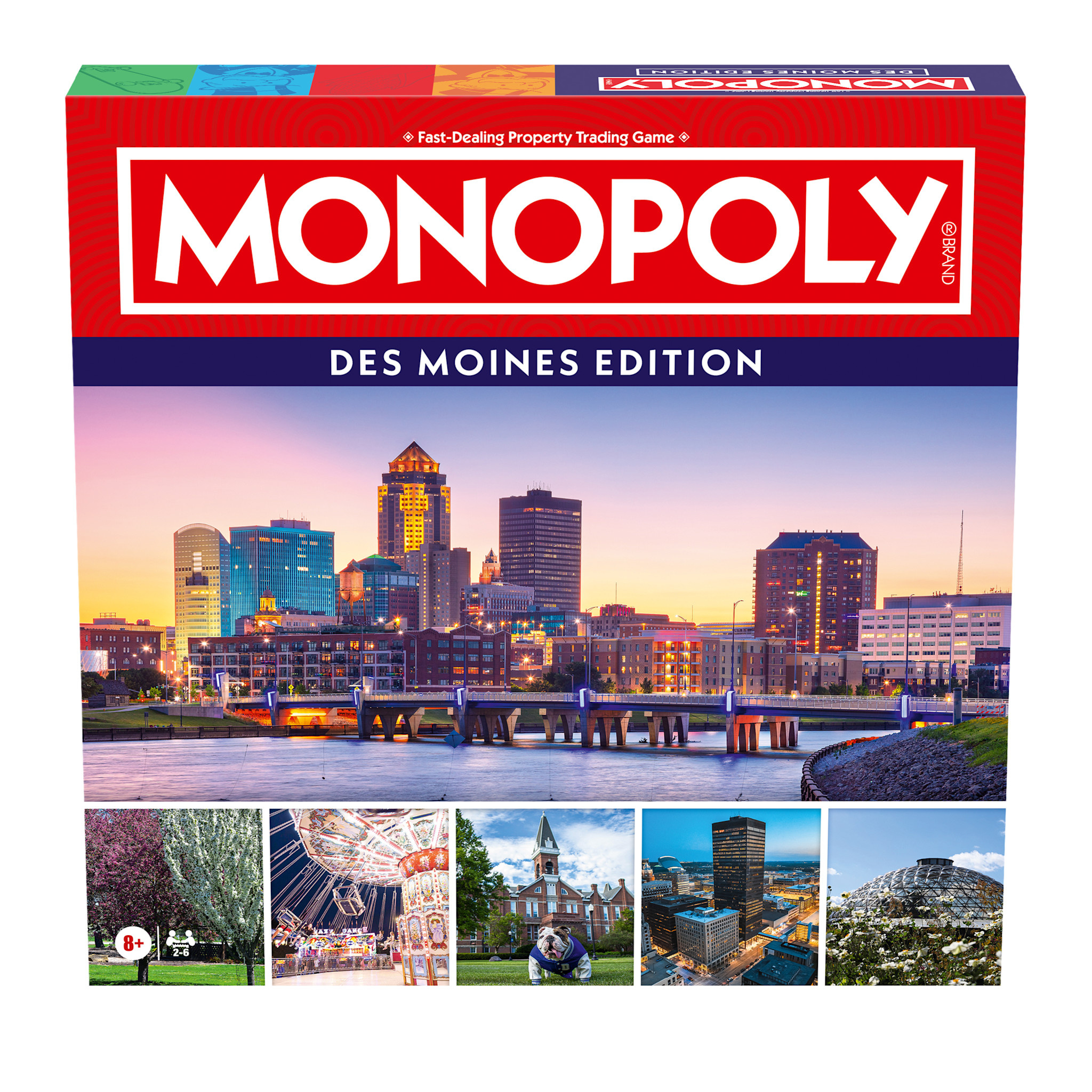 Monopoly Game Des Moines Version - Animal Rescue League of Iowa