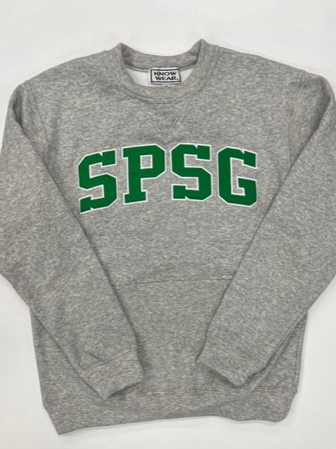 KW Uniform Crew Adult Grey SPSG - The St. Paul's Schools Store