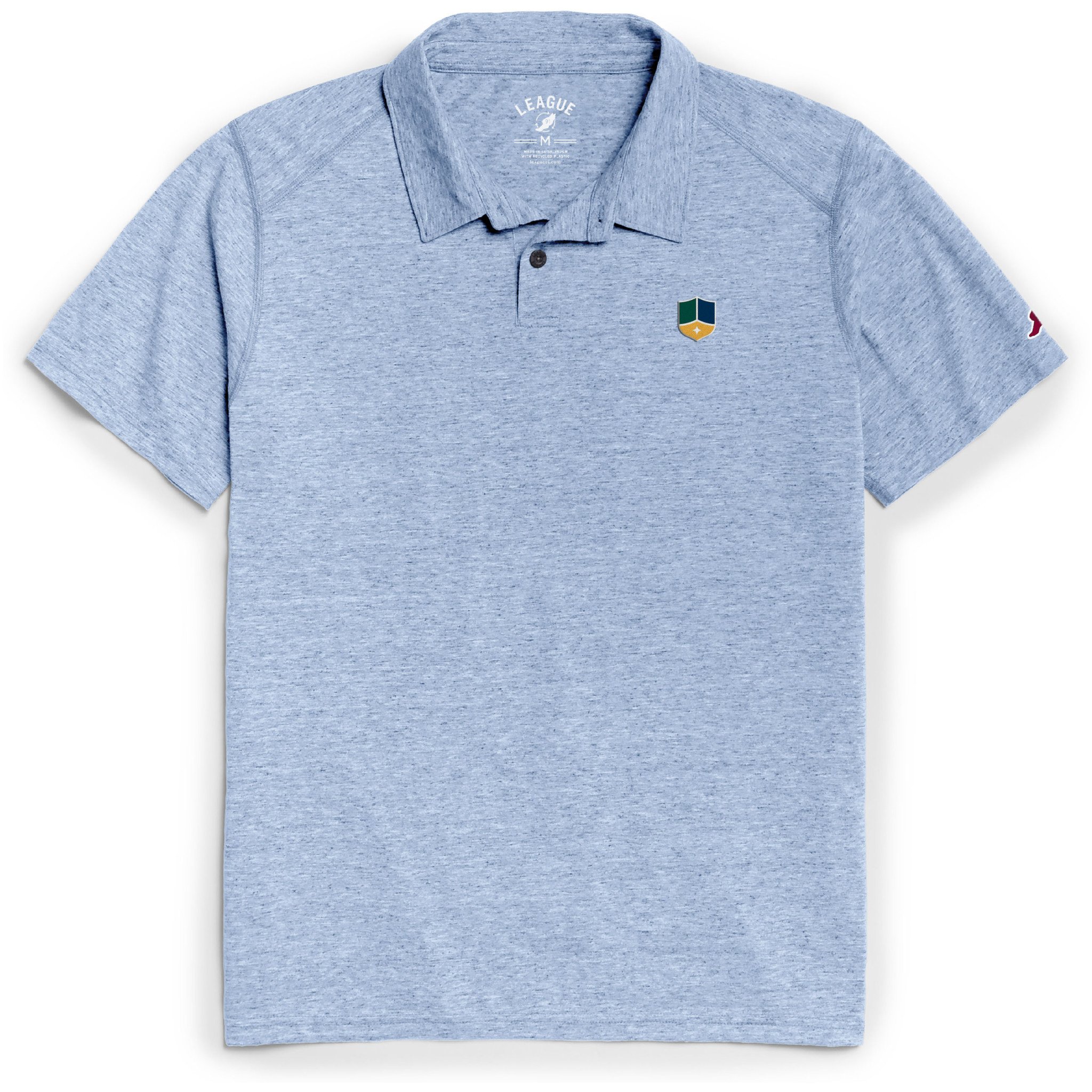 L2 Reclaim Polo Adult Power Blue TSPS - The St. Paul's Schools Store