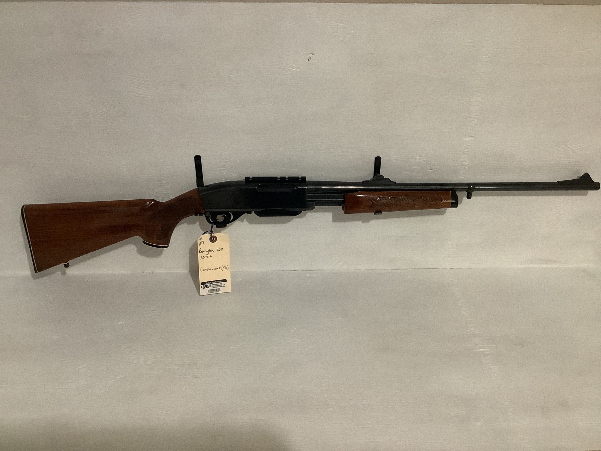 Remington 760 Gamemaster/30-06 sprg/22" barrel/rifle sights/scope base ...