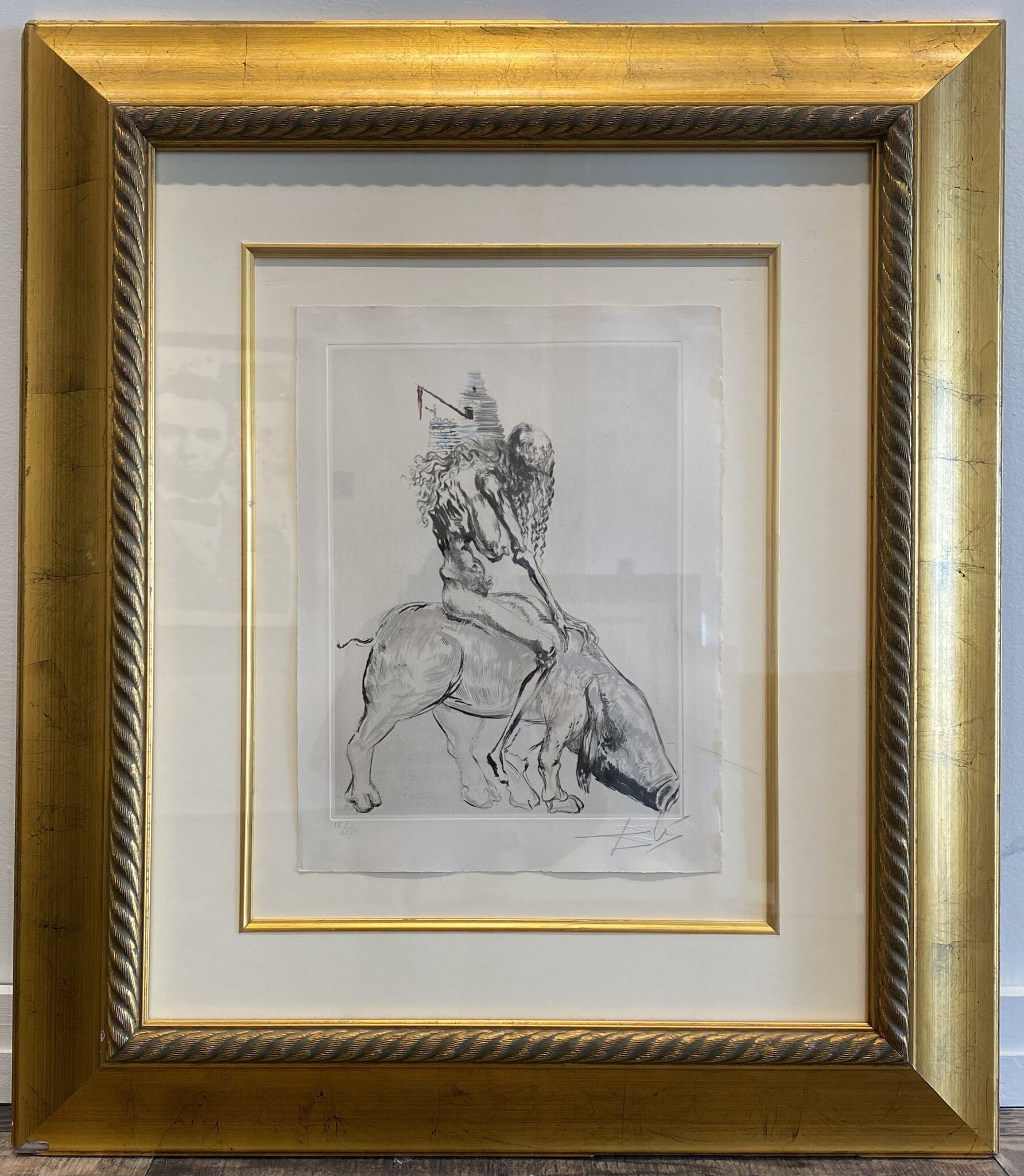 Salvador Dali "Faust: Woman with Pig" - Gallery725