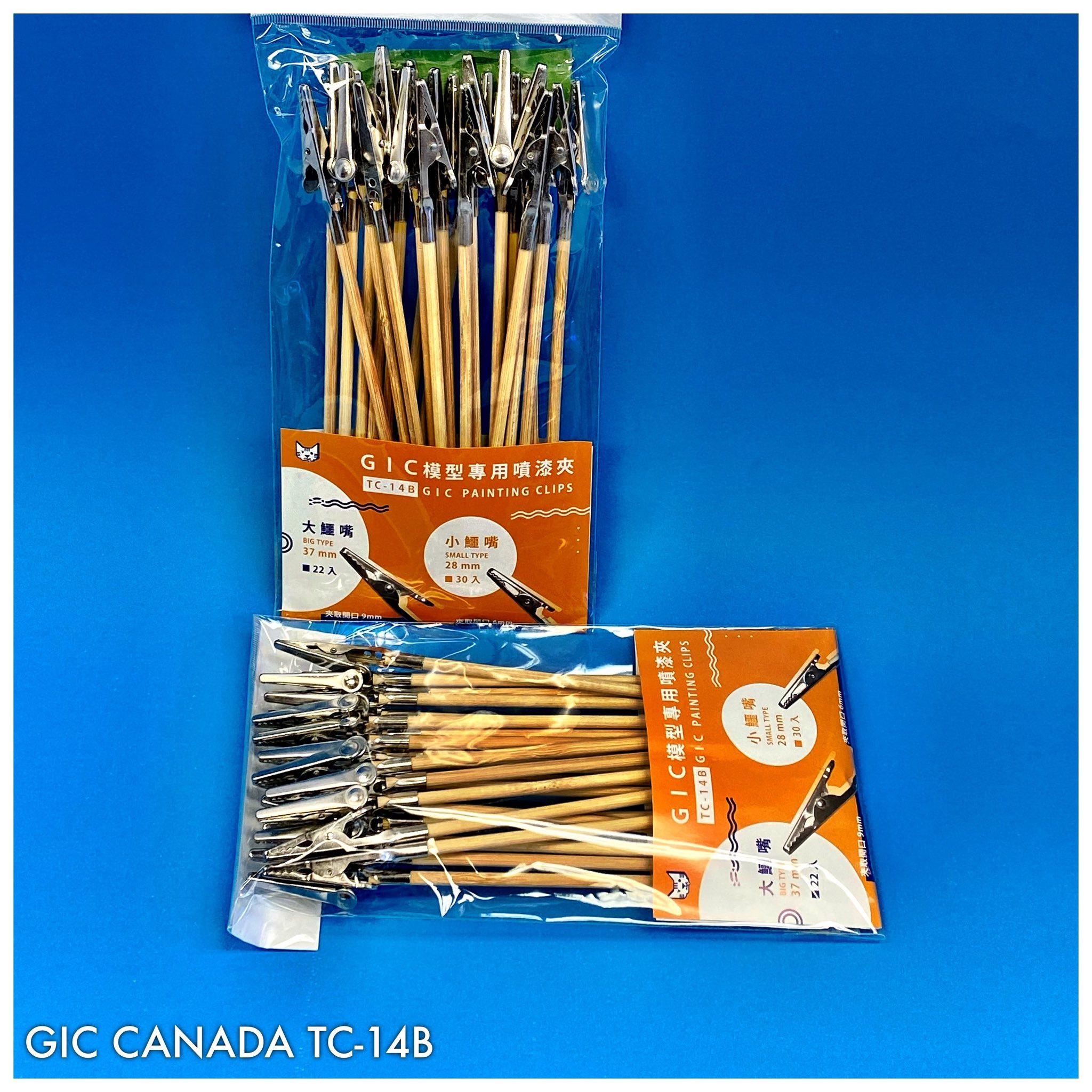 GIC TC-14B ALMIGHTY CLIPS GRIP STICK SIZE LARGE (22) - Fire Kirin (Comex Hobby Scona)