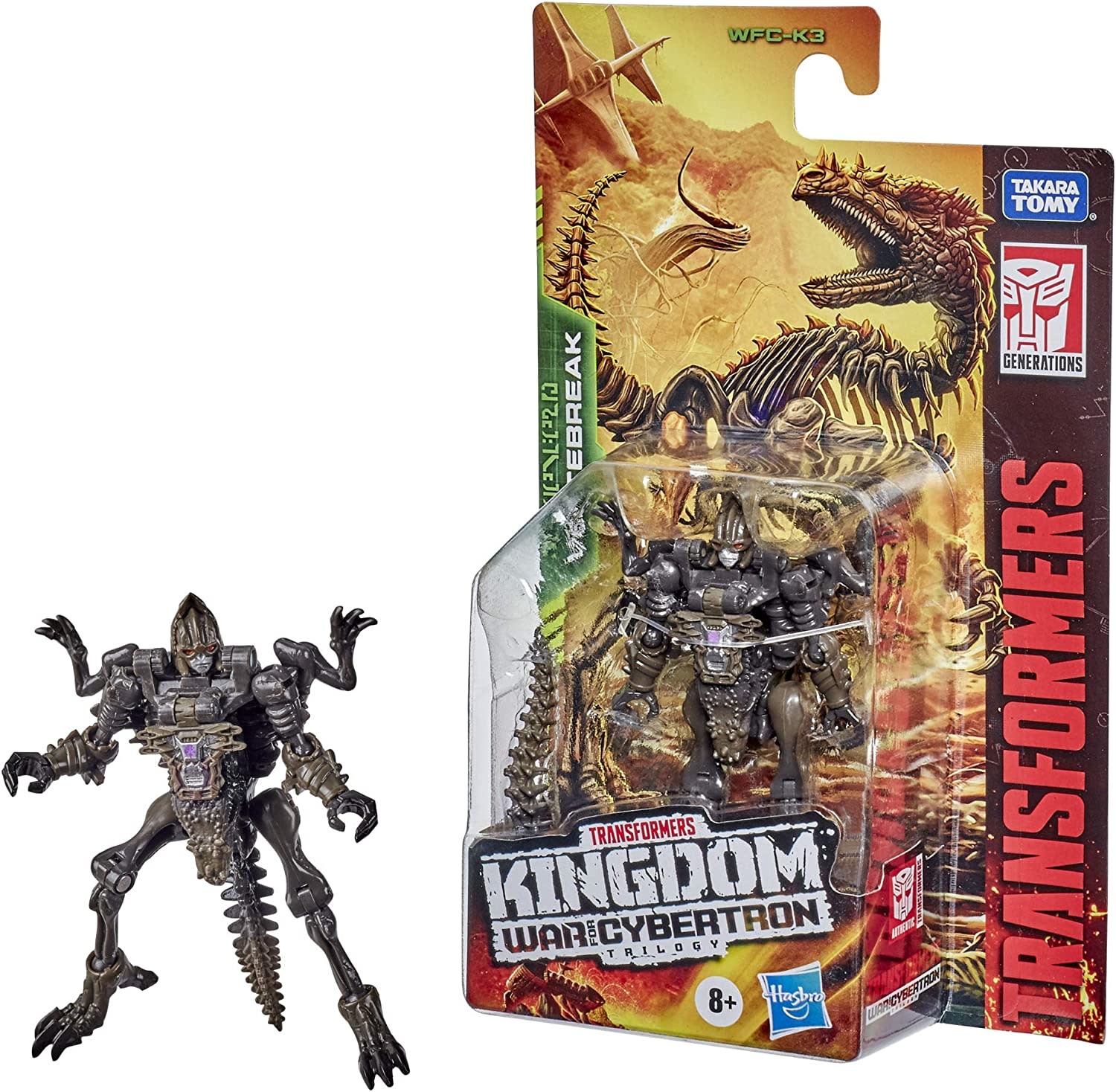 Hasbro TRANSFORMERS KINGDOM WFC TRILOGY VERTEBREAK - Fire Kirin (Comex ...