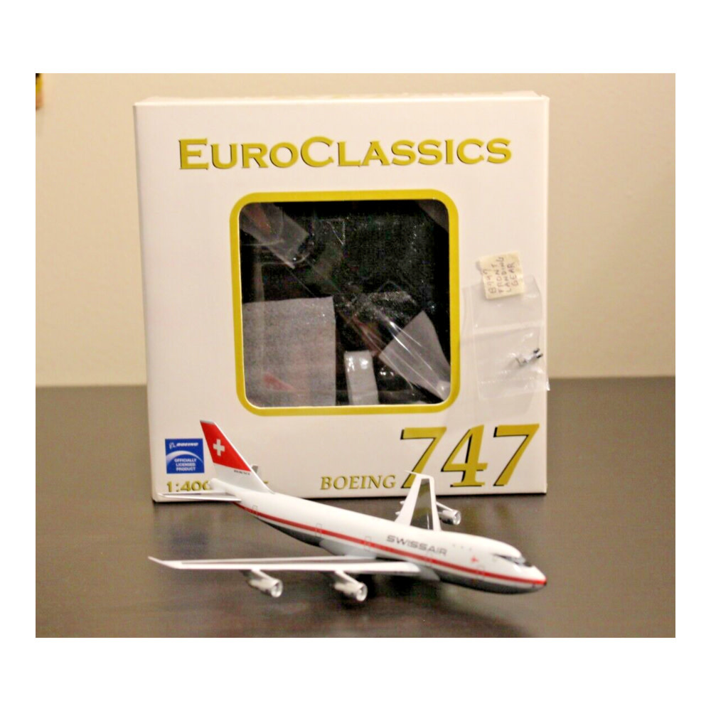 DRAGON WING DRAGON WINGS 1/400 SWISSAIR BOEING 747-257B TUCANO LINE HB ...