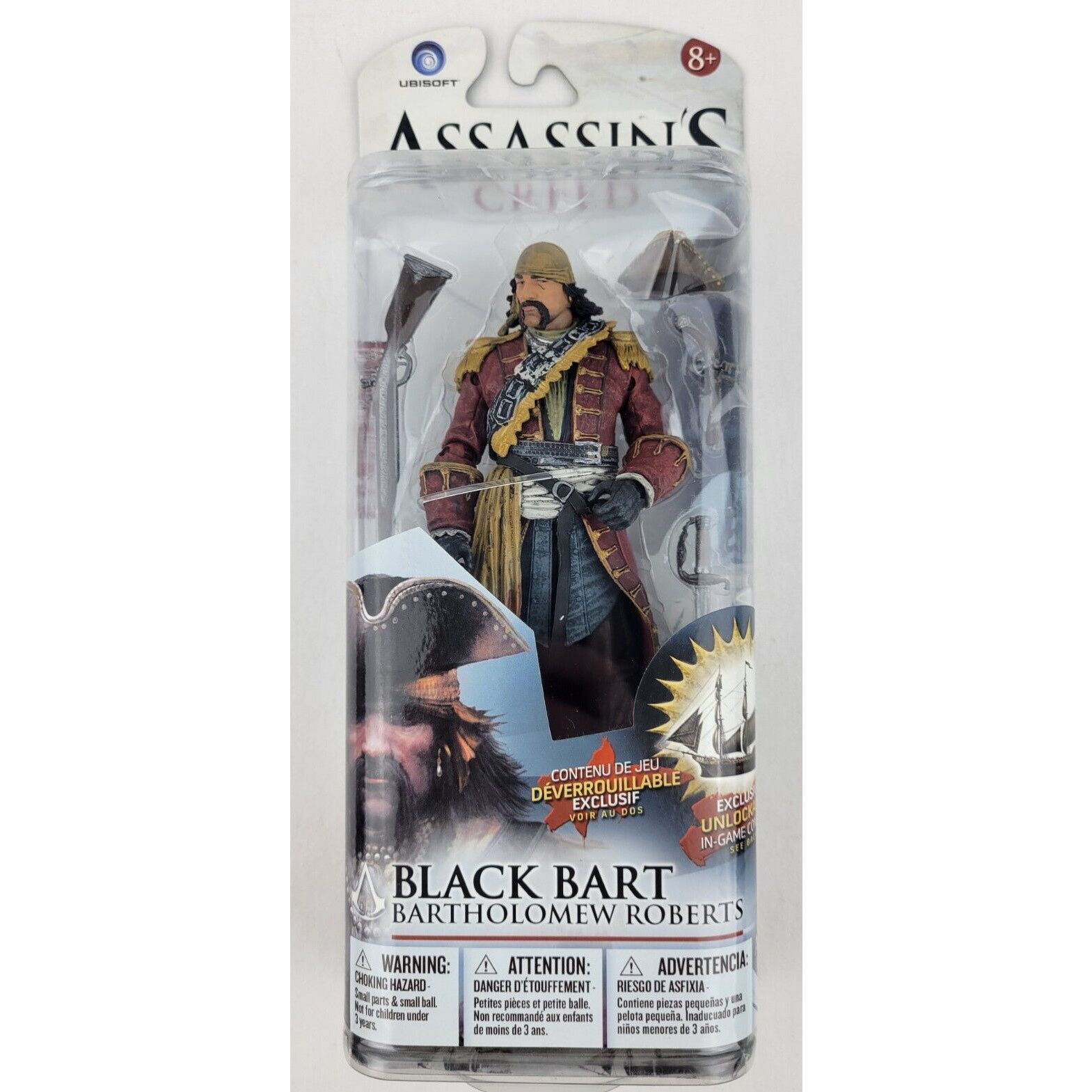 McFarlane UBISOFT ASSASSIN’S CREED BLACK BART BARTHOLOMEW ROBERTS - Fire Kirin (Comex Hobby Scona)