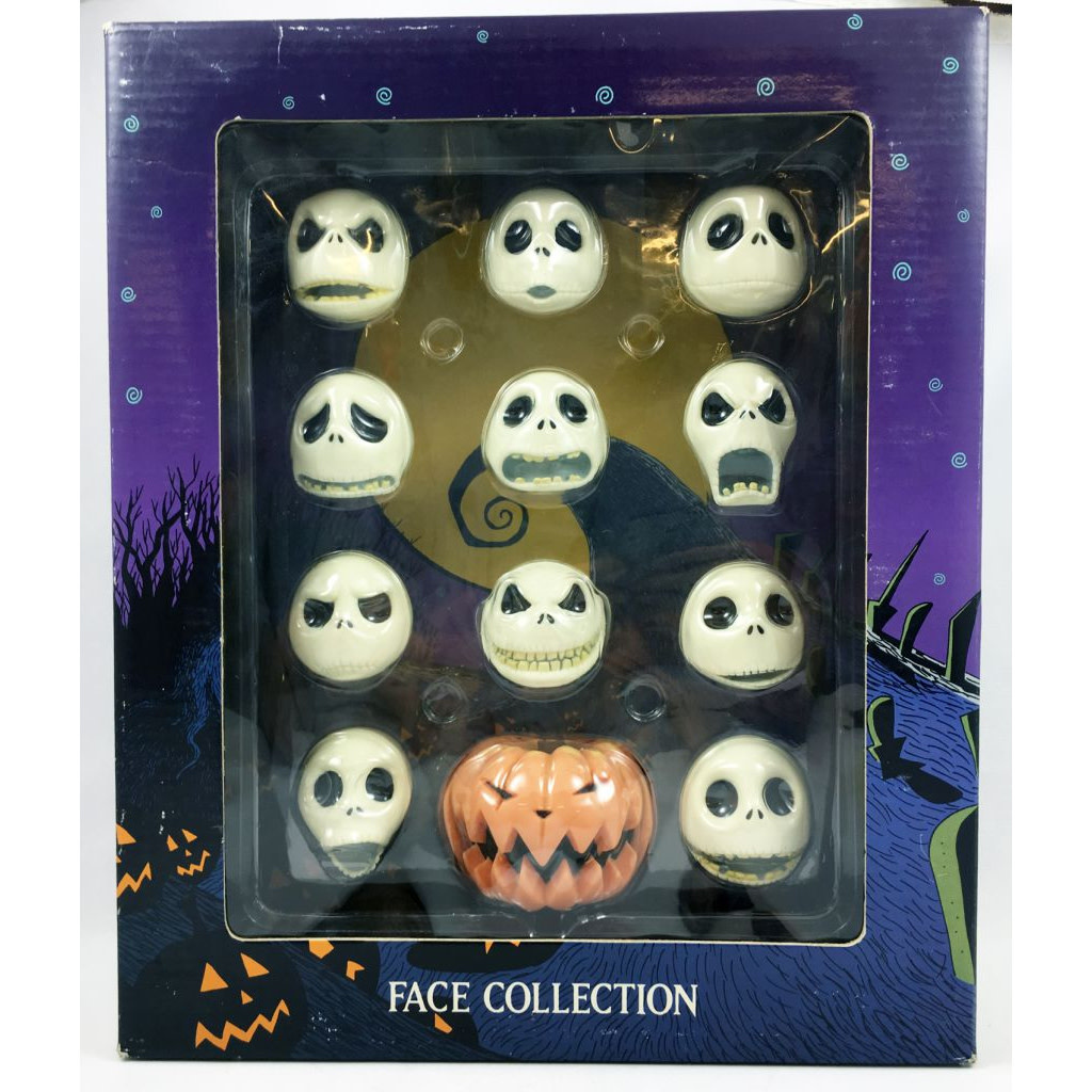 JUN PLANNING THE NIGHTMARE BEFORE CHRISTMAS JACK FACE COLLECTION (12 ...