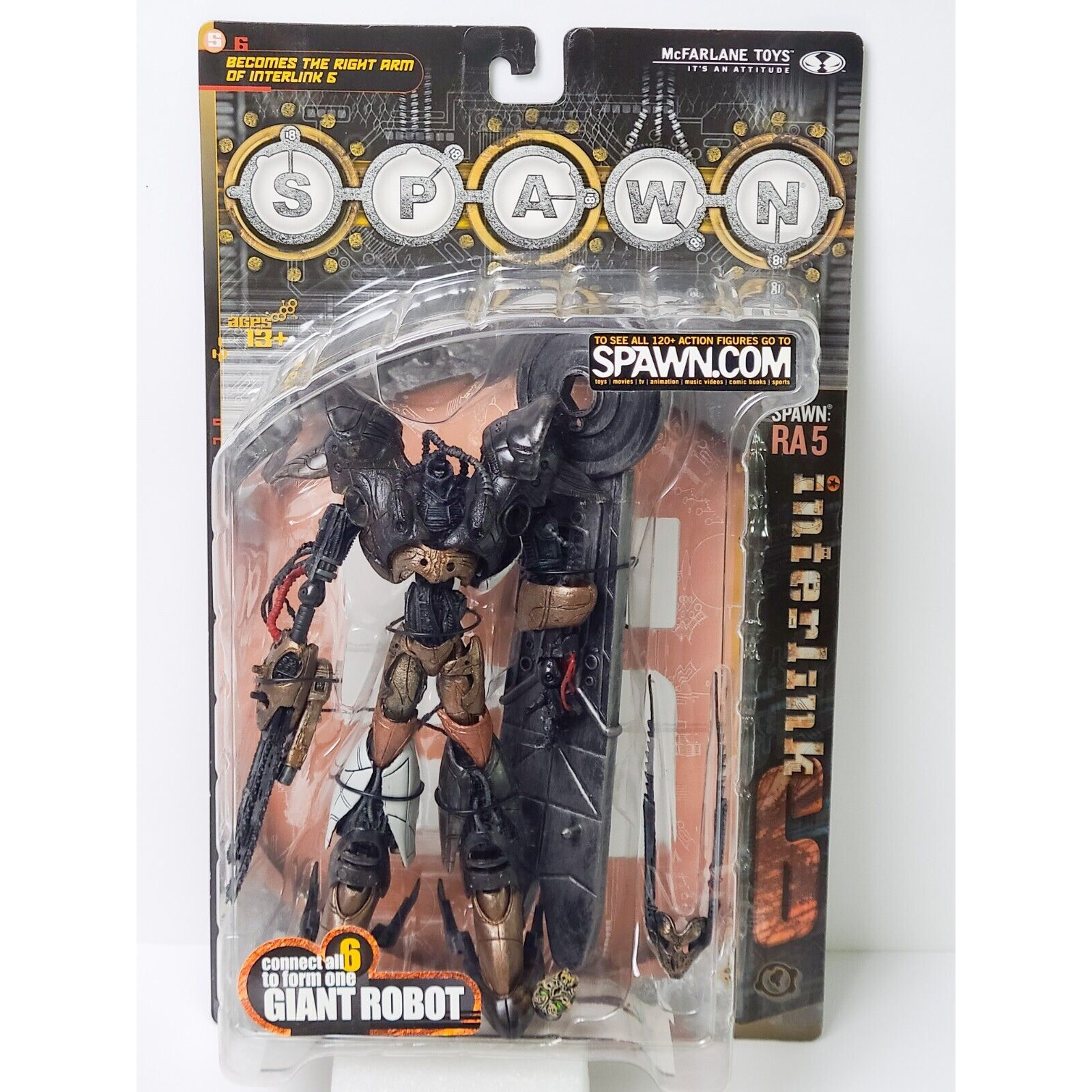 McFarlane MCFARLANE TOYS SPAWN INTERLINK 6 SPAWN RA5 - Fire Kirin ...