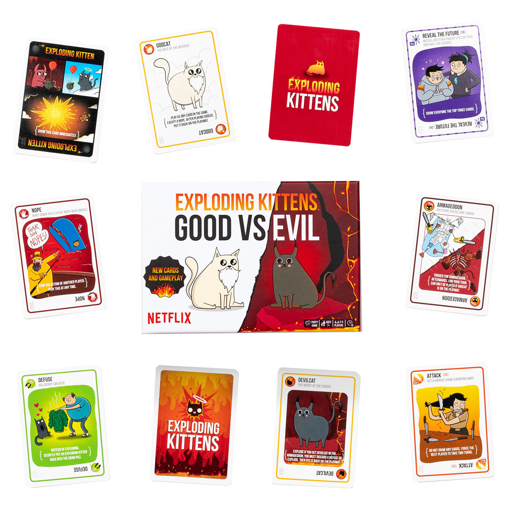Exploding Kittens: Good vs Evil - Gamers-Corps Exploding Kittens: Good vs Evil - Gamers-Corps