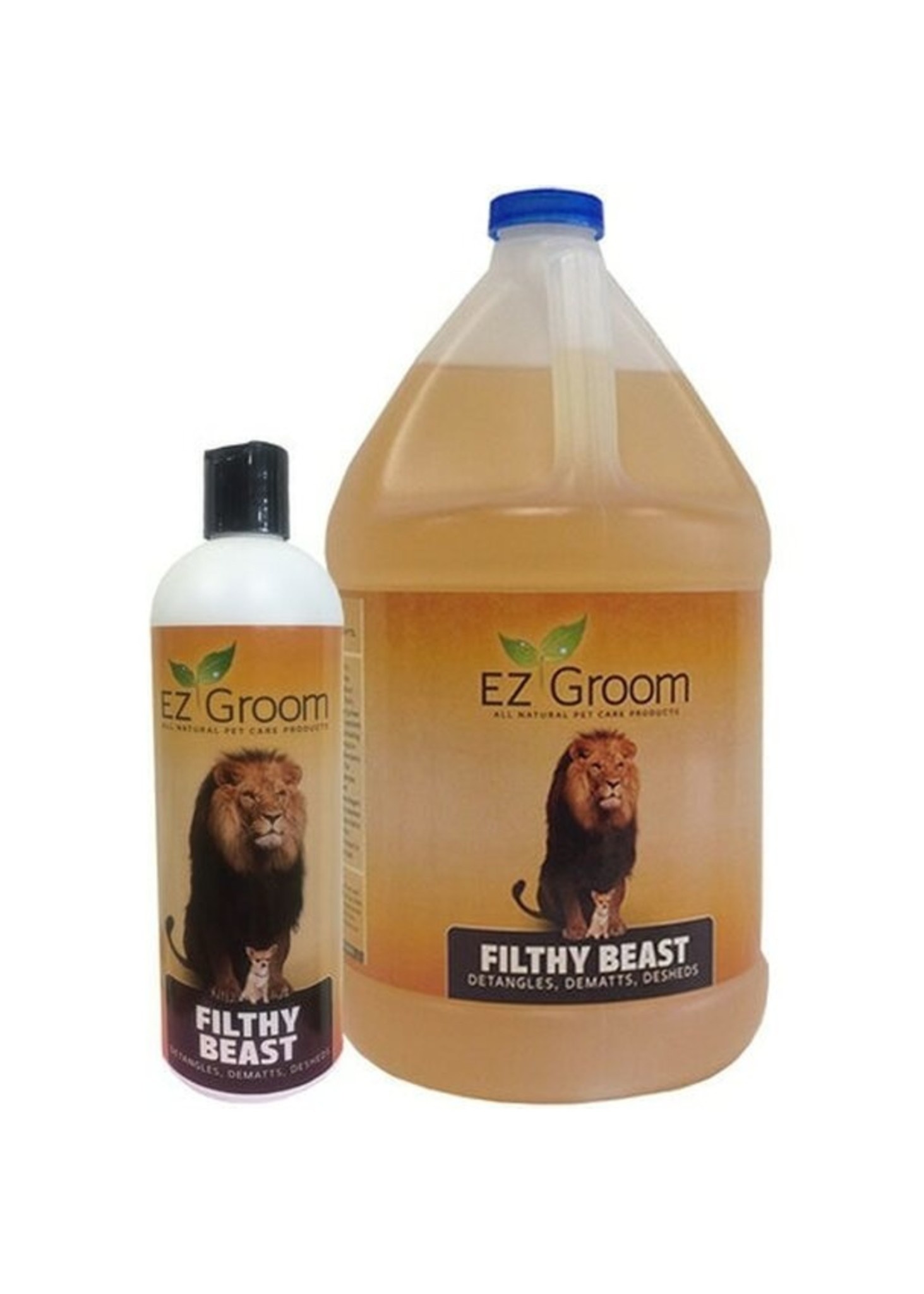 EZ Groom Filthy Beast Detangles De-Shed Dematts Shampoo 1 Gallon - AHP ...