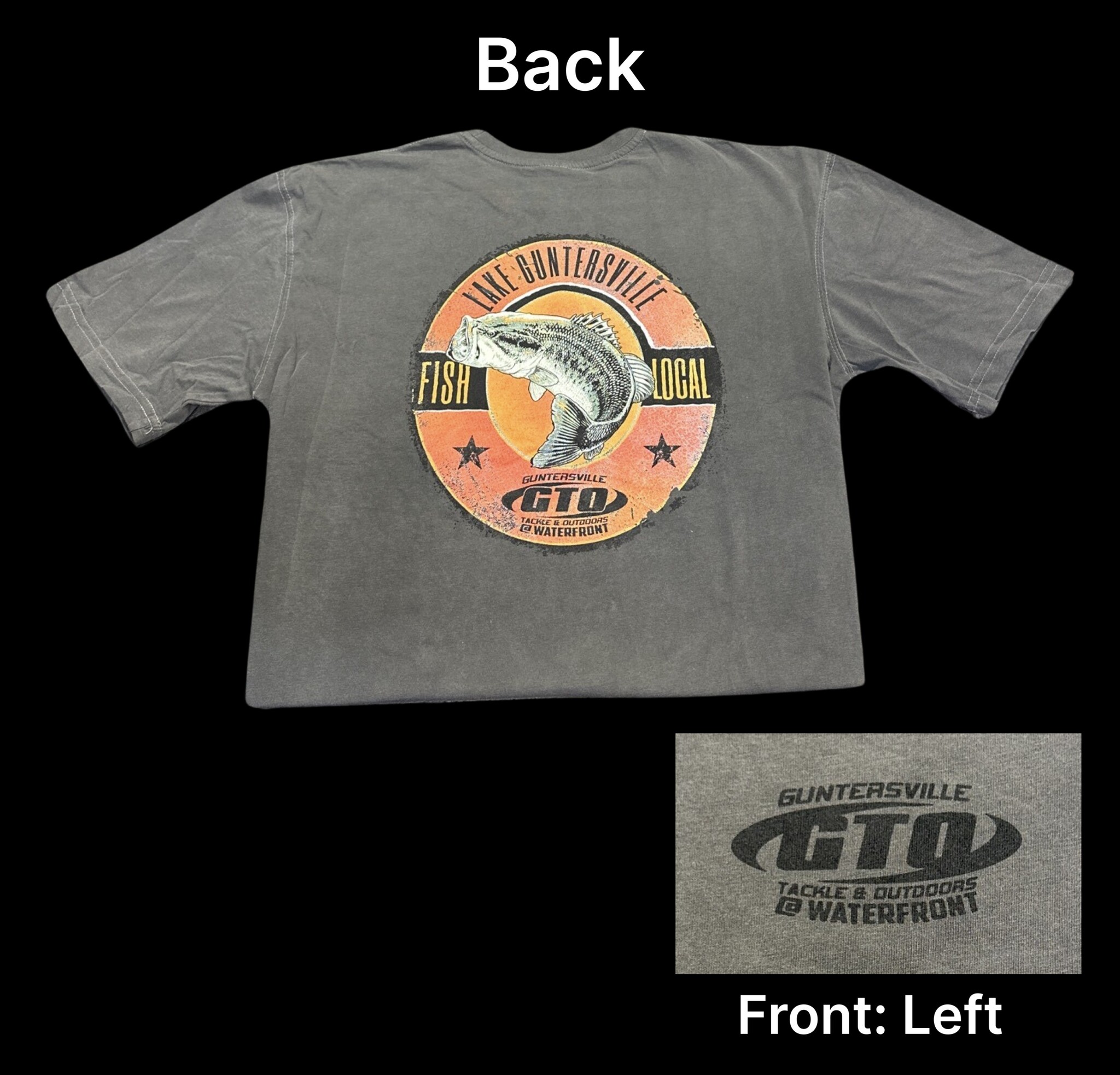 GTO - Oval Bass T-Shirt - - Guntersville Tackle Outdoor @ Waterfront