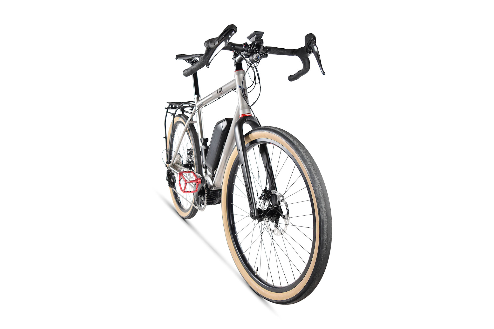 Tui Lightweight E-bike - Titanium gravel/road/touring E-bike - Shimano ...