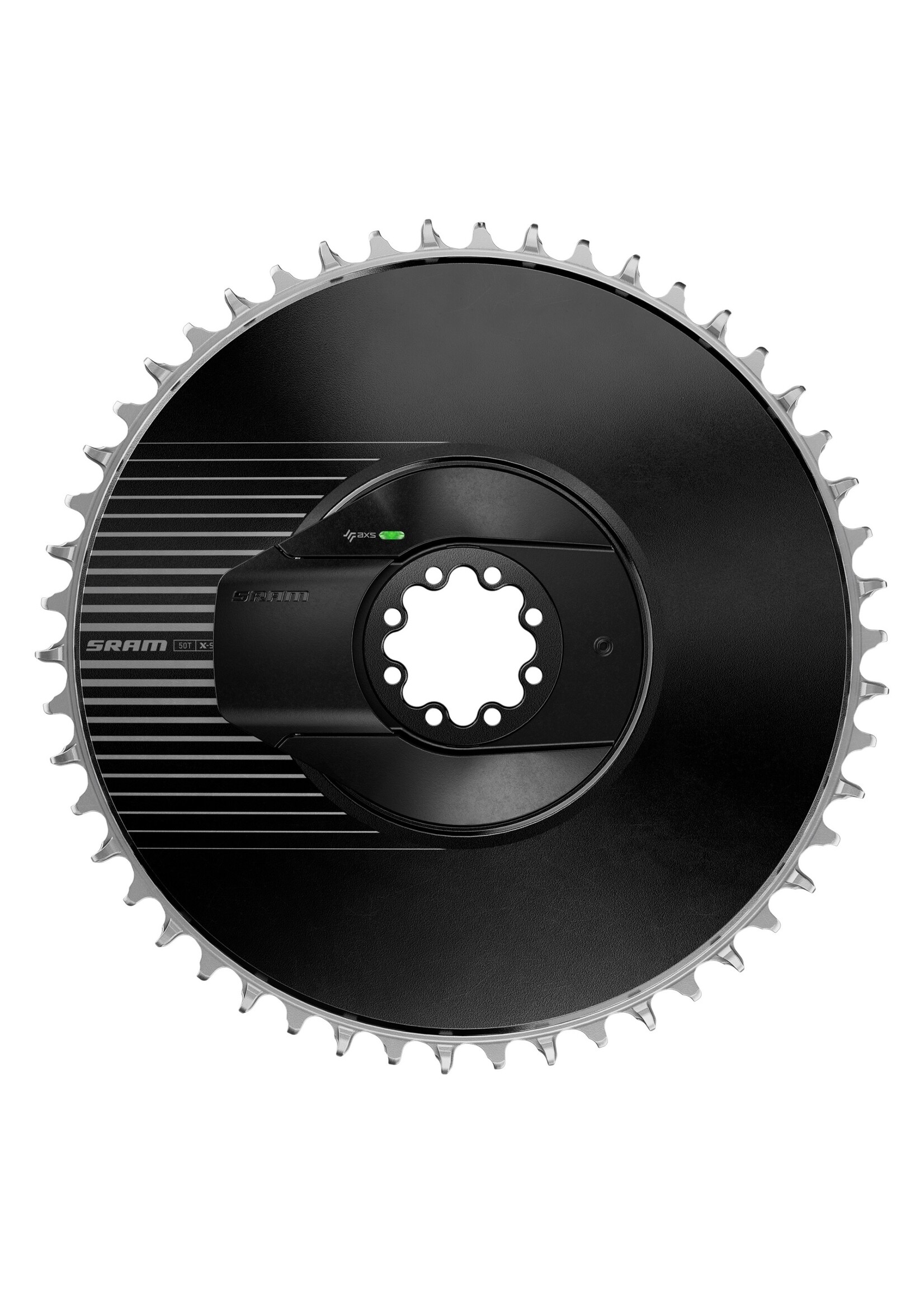 SRAM RED, CHAINRING SRAM RED AXS E1 POWERMETER 52T DM AERO BK/SL - SOMI ...