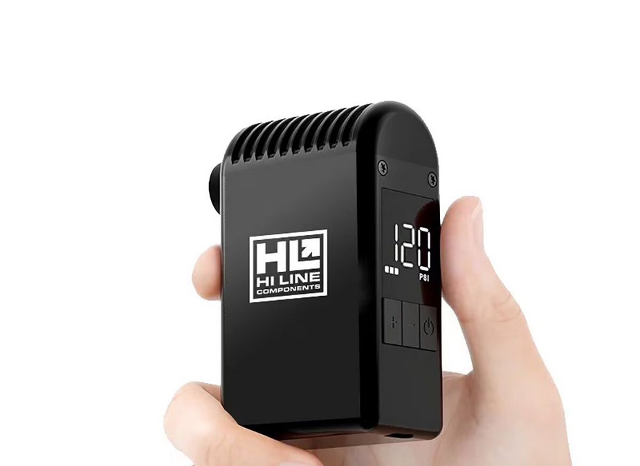 Hi Line Components HI LINE, E-Pump Pro, 120 Max PSI - SOMI BIKE, LLC